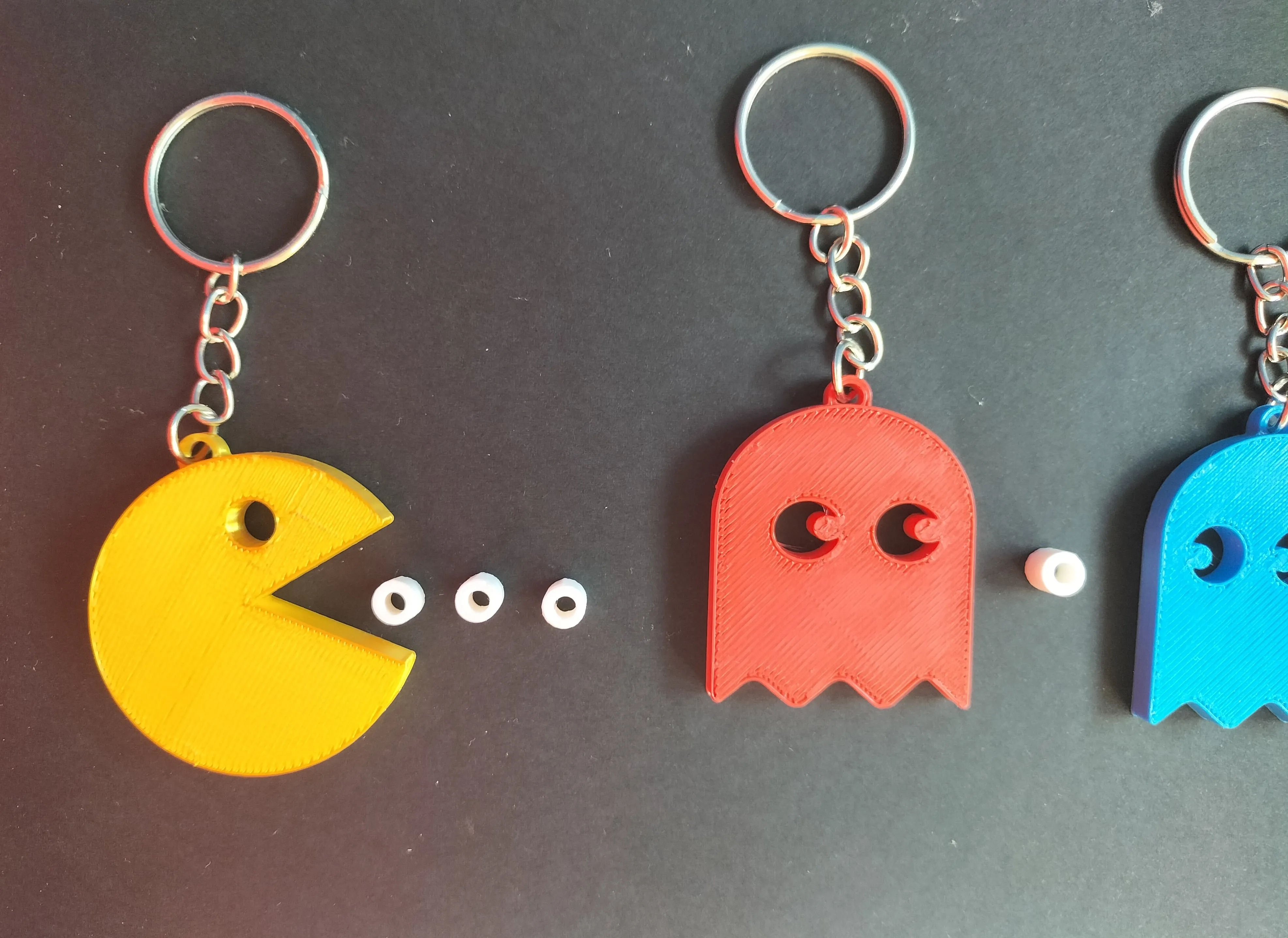 Personal Accessories STL Download - PACMAN KEYCHAINby ANDROMEDA2025