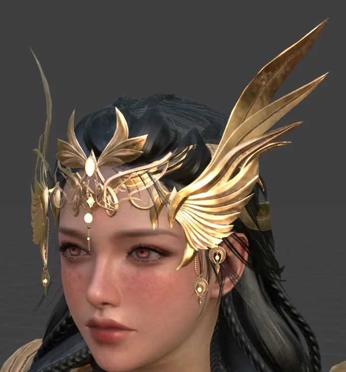 Free Other STL Download - Odin Valhalla Rising Shield Maiden Frig Crown ...