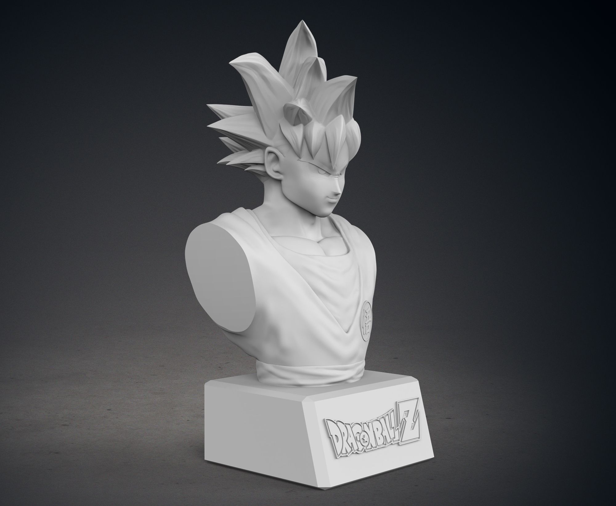 SON GOKU BUST | 3D models download | Creality Cloud