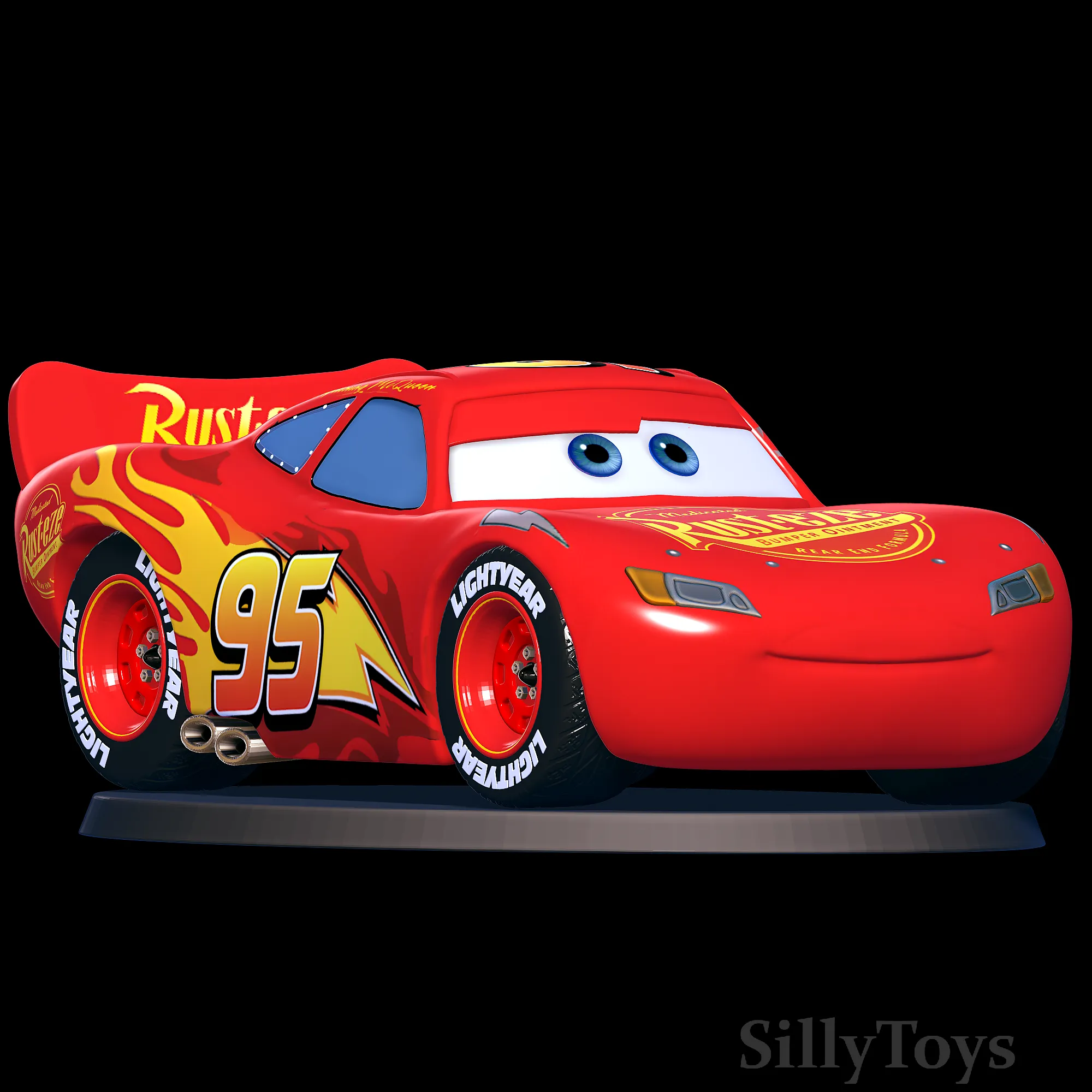 Other STL Descarga - Lightning McQueen - Cars - SillyToys
