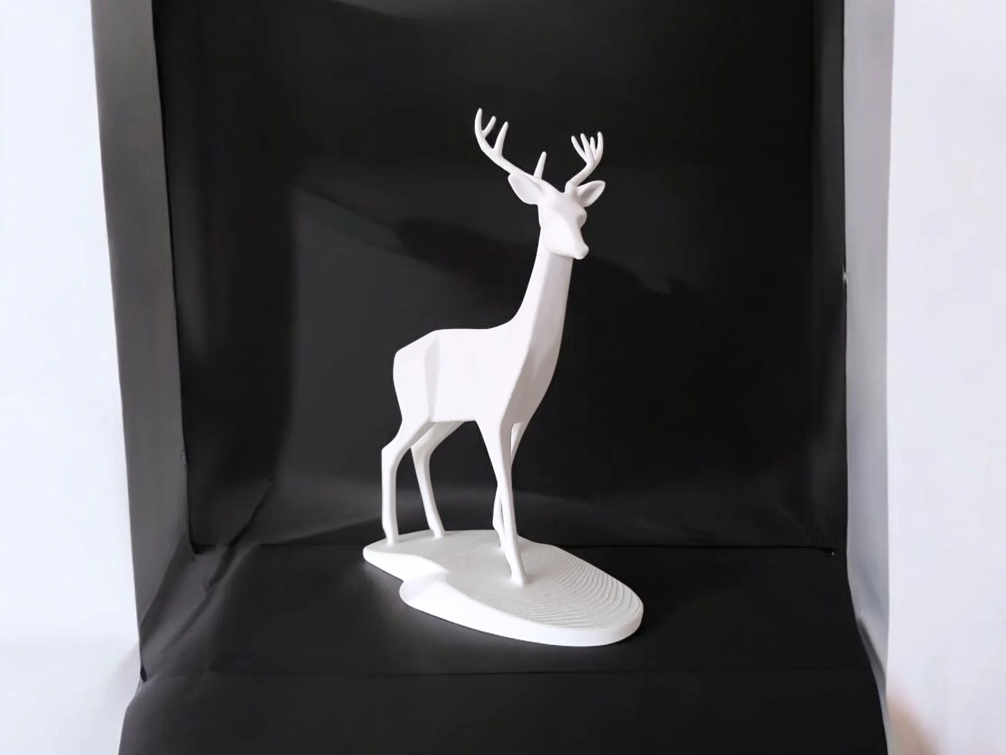 Home Decorations & Ornaments STL Download - Stag Sculpture – 3D Printed ...