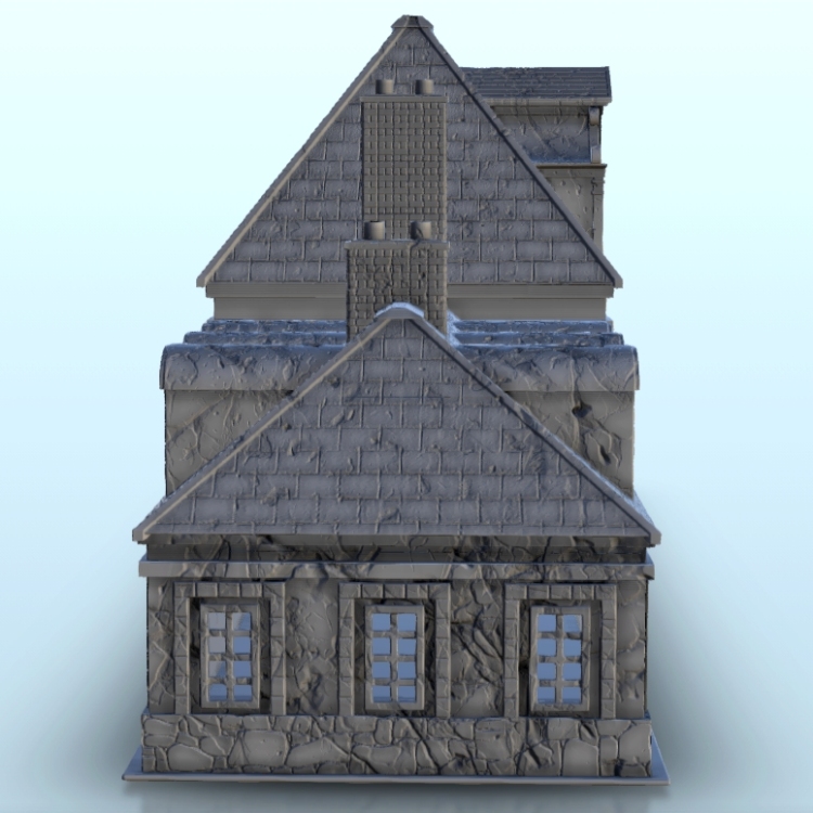 Baroque manor 20 - terrain WW2 scenery modern miniatures