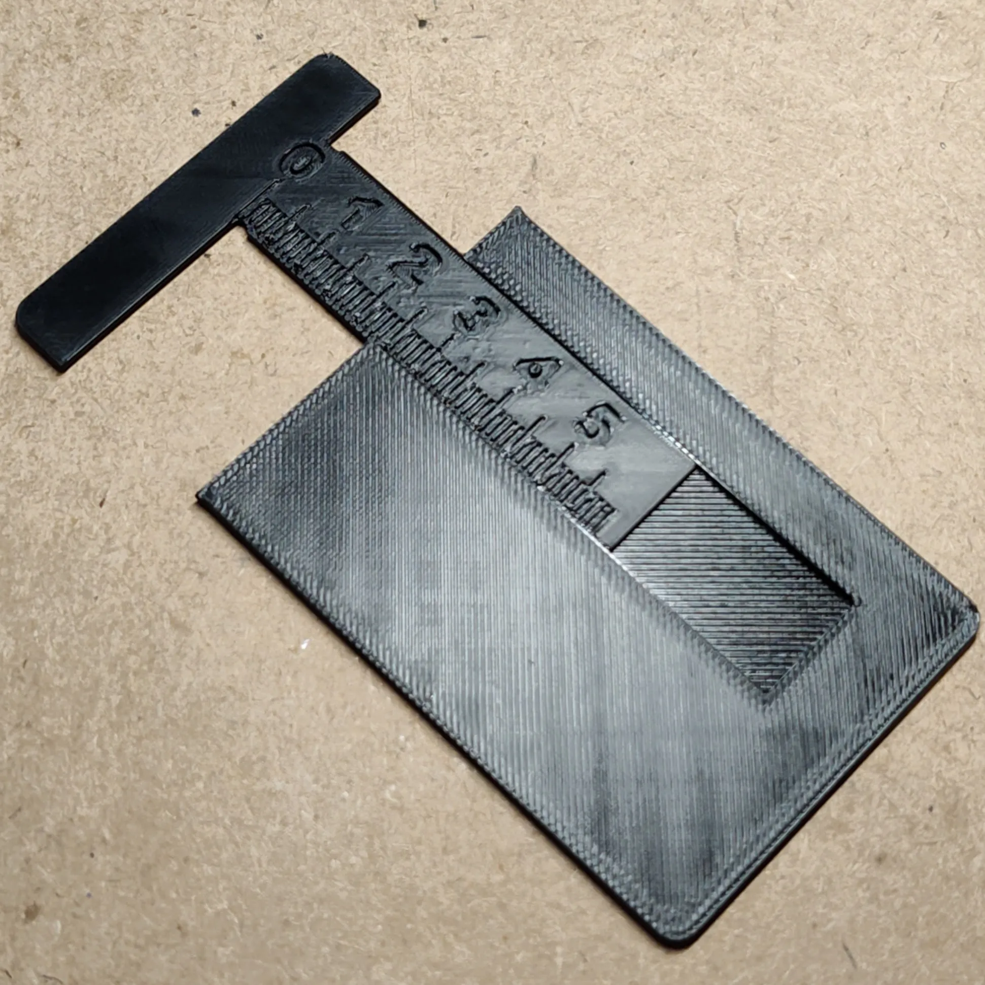 3D Printer Files | 3MF File | Credit Card Sized Caliper Metric ...