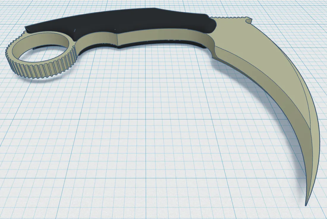 3D Printer Files | 3MF File | Karambit 37 | Creality Cloud