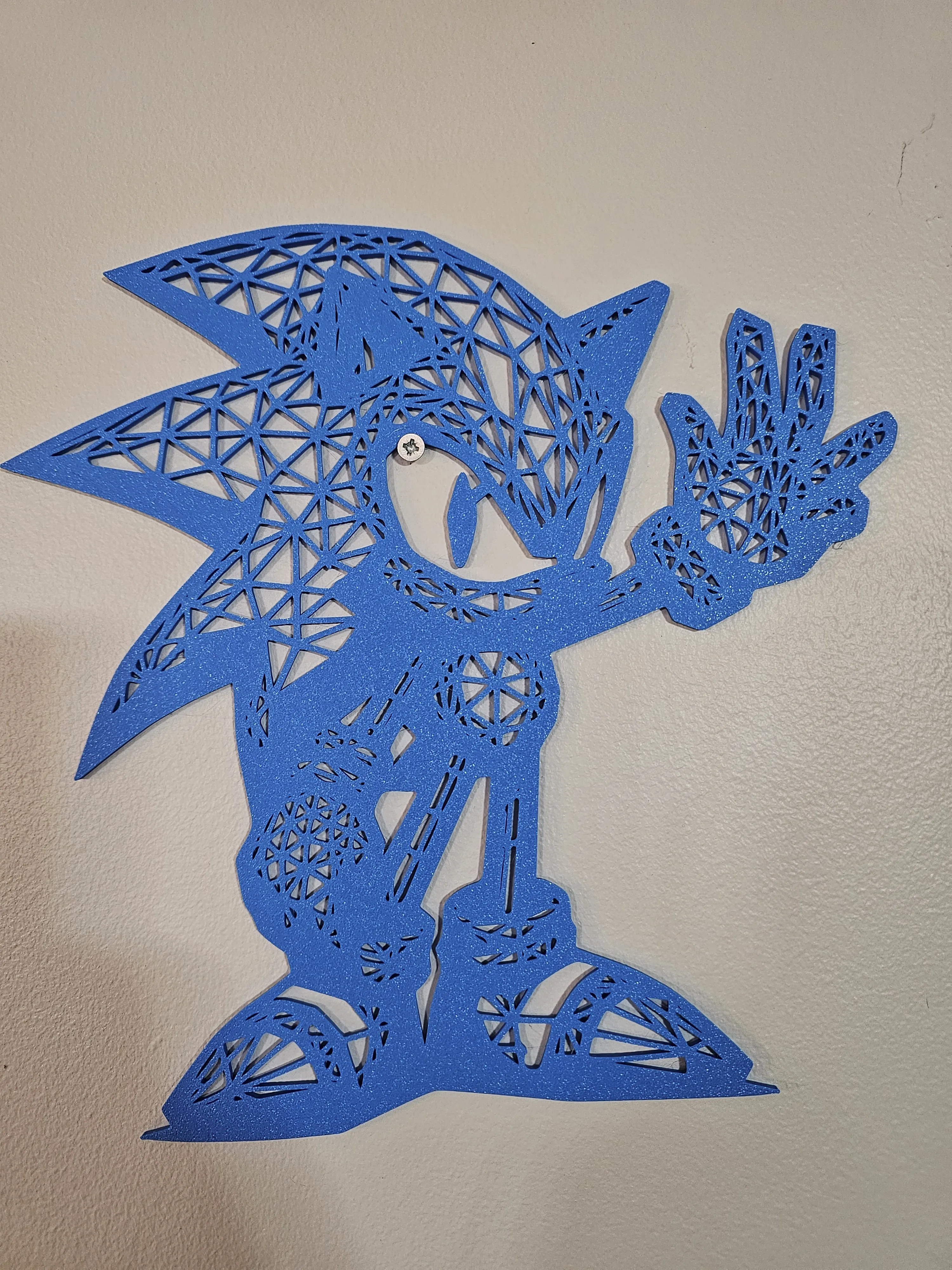 3D Printer Files | 3MF File | Sonic - Geometric Wall Hanger | Creality ...