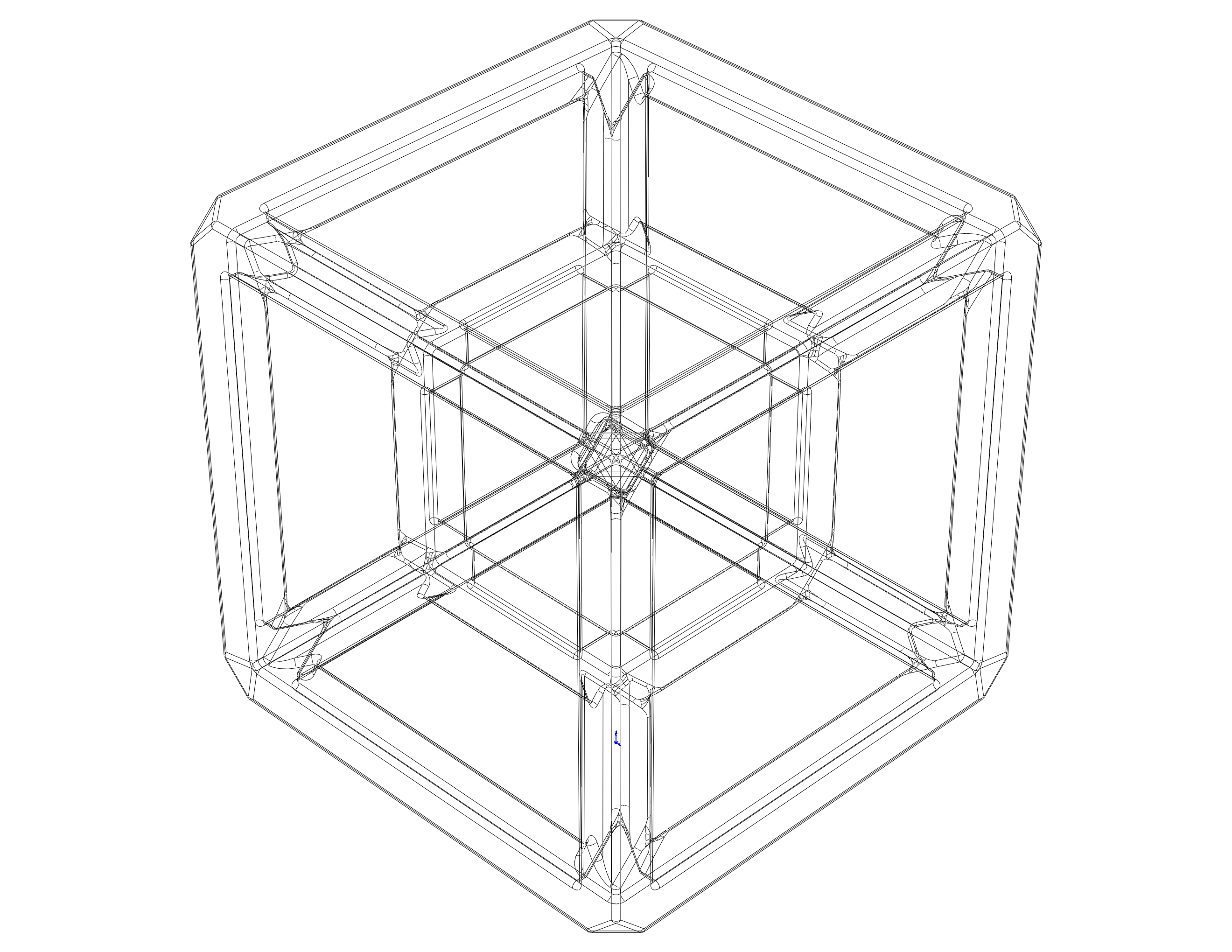 SQ Tesseract Hypercube | 3D models download | Creality Cloud