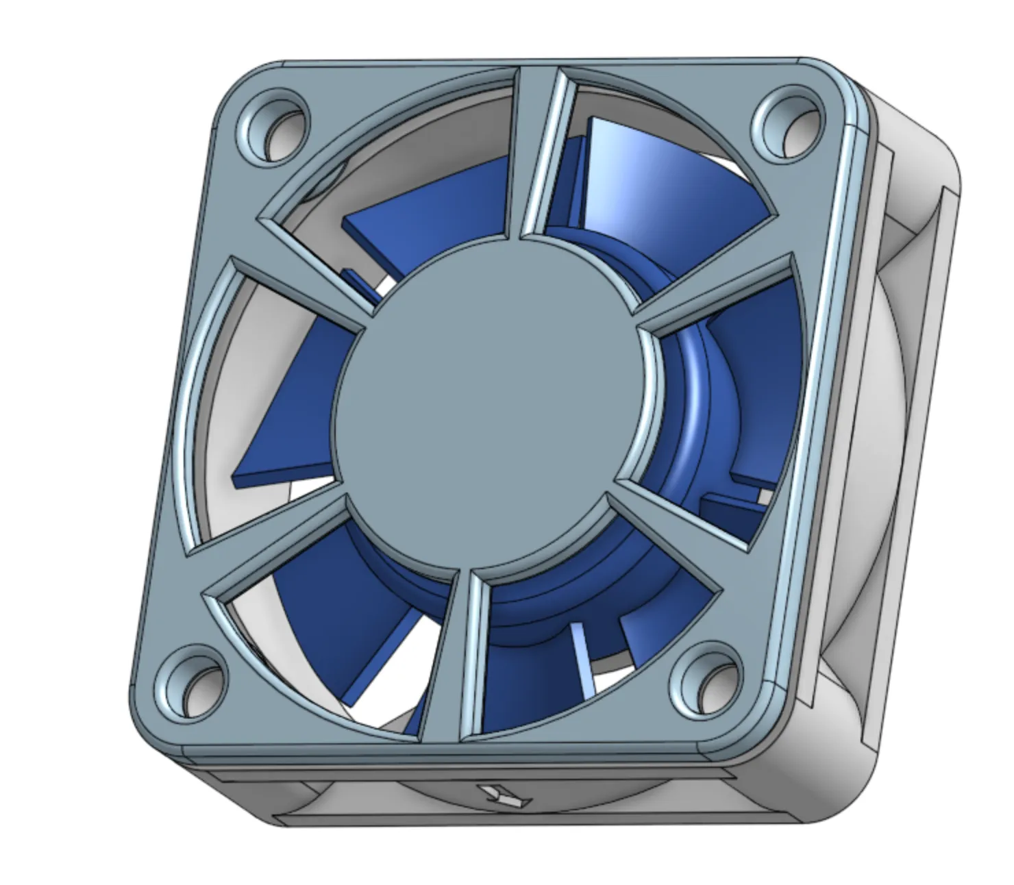 Archivos de impresora 3D | Archivo 3MF | 4010 fan protecting shroud ...