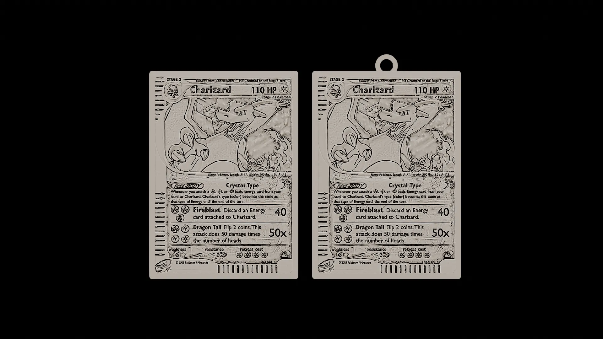 Board Games & Card Games STL Download - Charizard Pokemonby Jlo3d