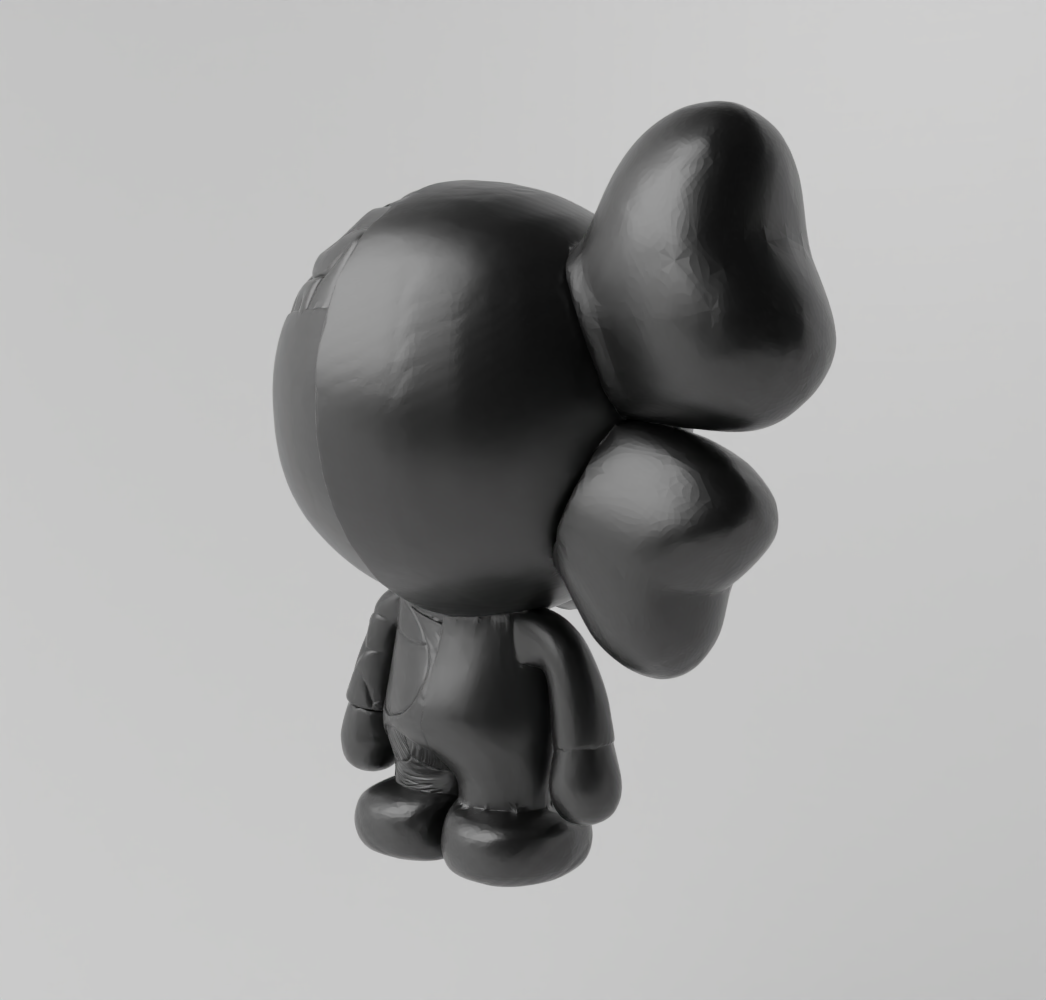 Kaws Bape Milo Dissected Art Toy Fan Art | 3D models download ...