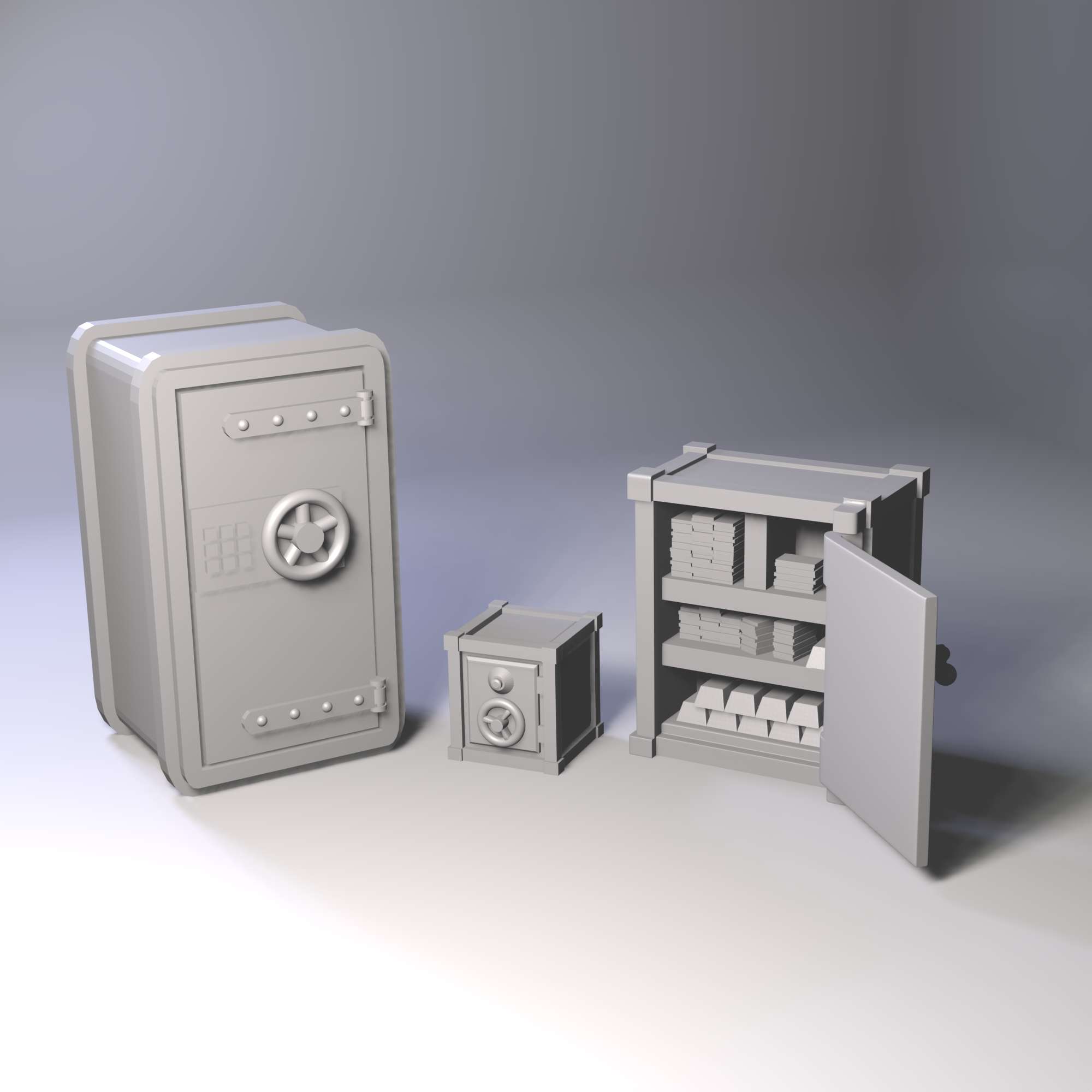 Bank safes | 3D models download | Creality Cloud