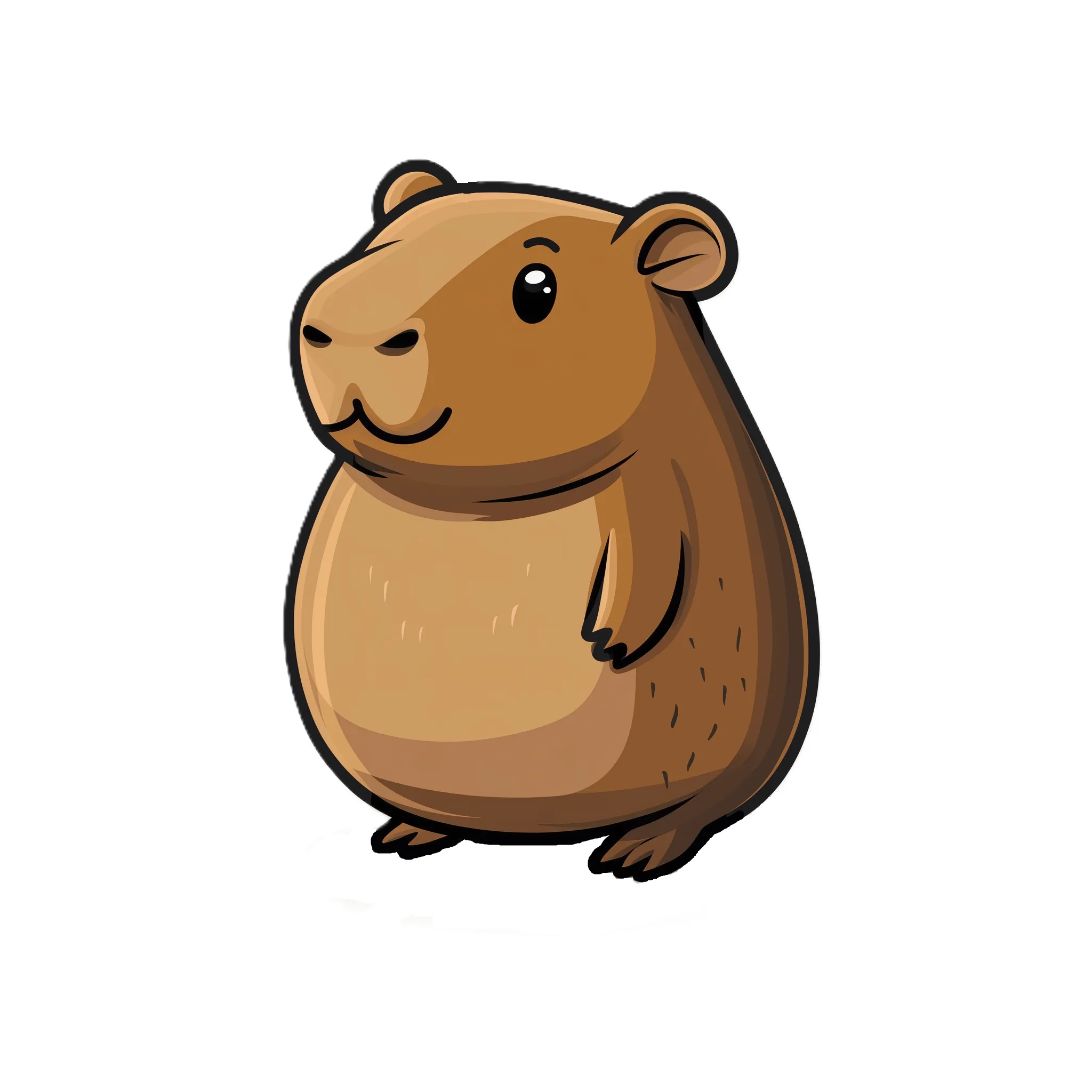 Board Games & Card Games STL Download - Capybara shape imprint cookie ...