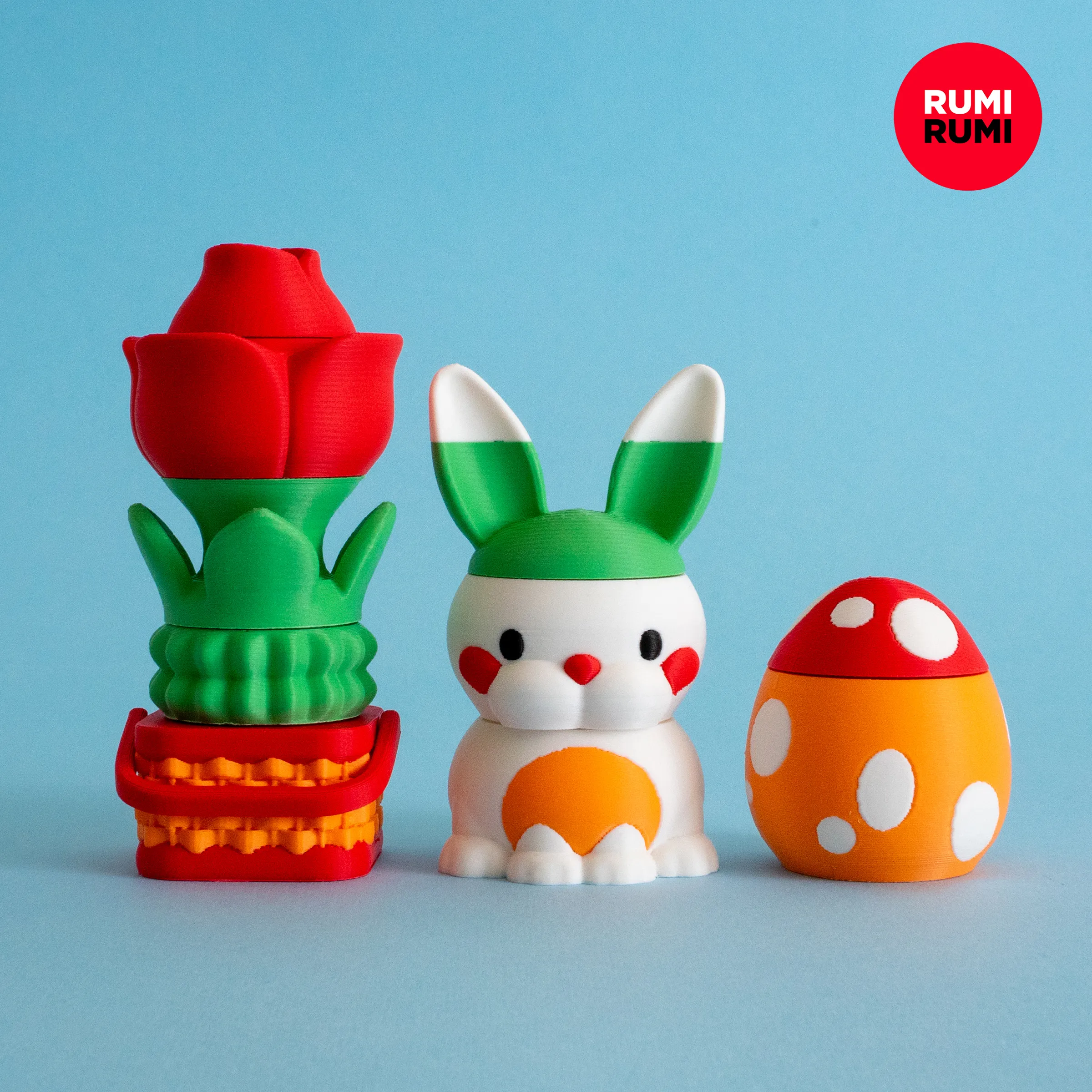 Construction Toys STL Download - Easter Stackable Rumi Blocks Toysby ...