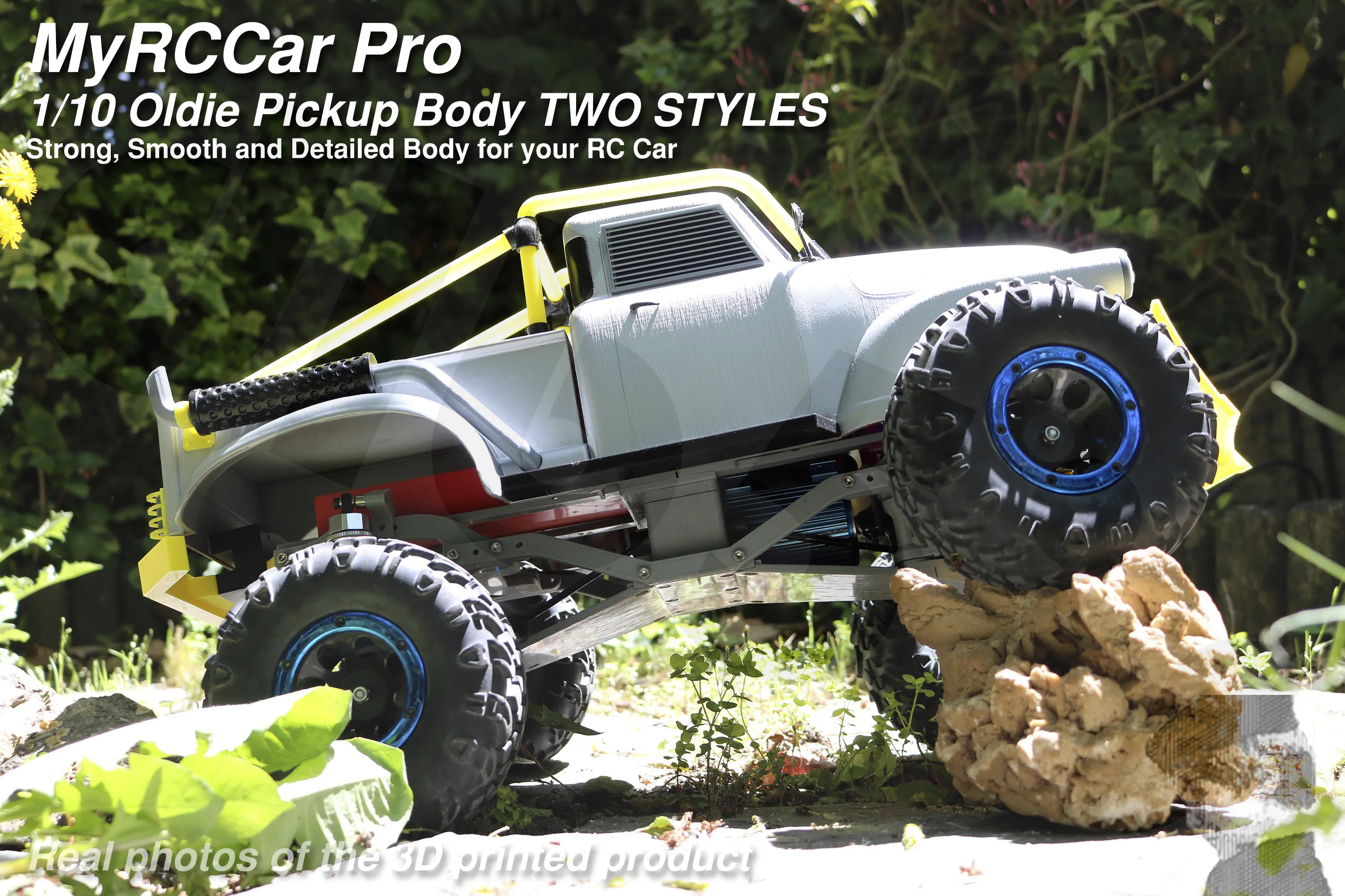 Toys & Games STL Descarga - MyRCCar 1/10 Oldie Pickup Two Styles RC car ...
