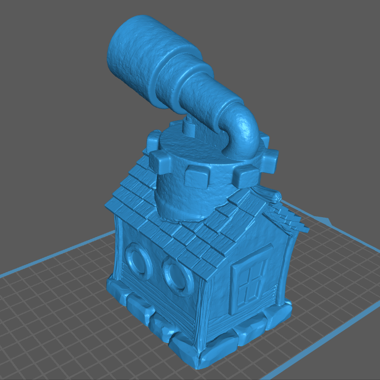 House of main watchman - miniatures warhammer terrain scener | 3D ...