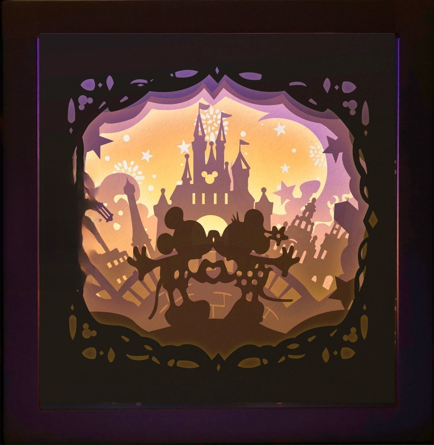 mickey mouse v2 lightbix (shadow box) | 3D models download | Creality Cloud