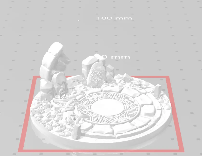 3D Printer Files | 3MF File | Shrine Base | Creality Cloud