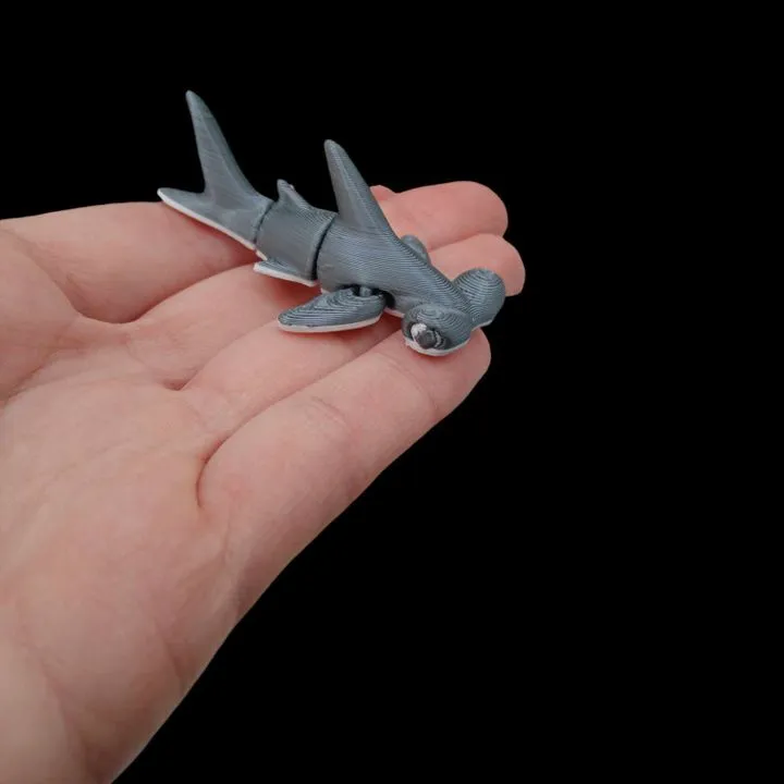 Game Props STL Download - Tiny's Hammerhead Sharkby 3D Tinys Prints