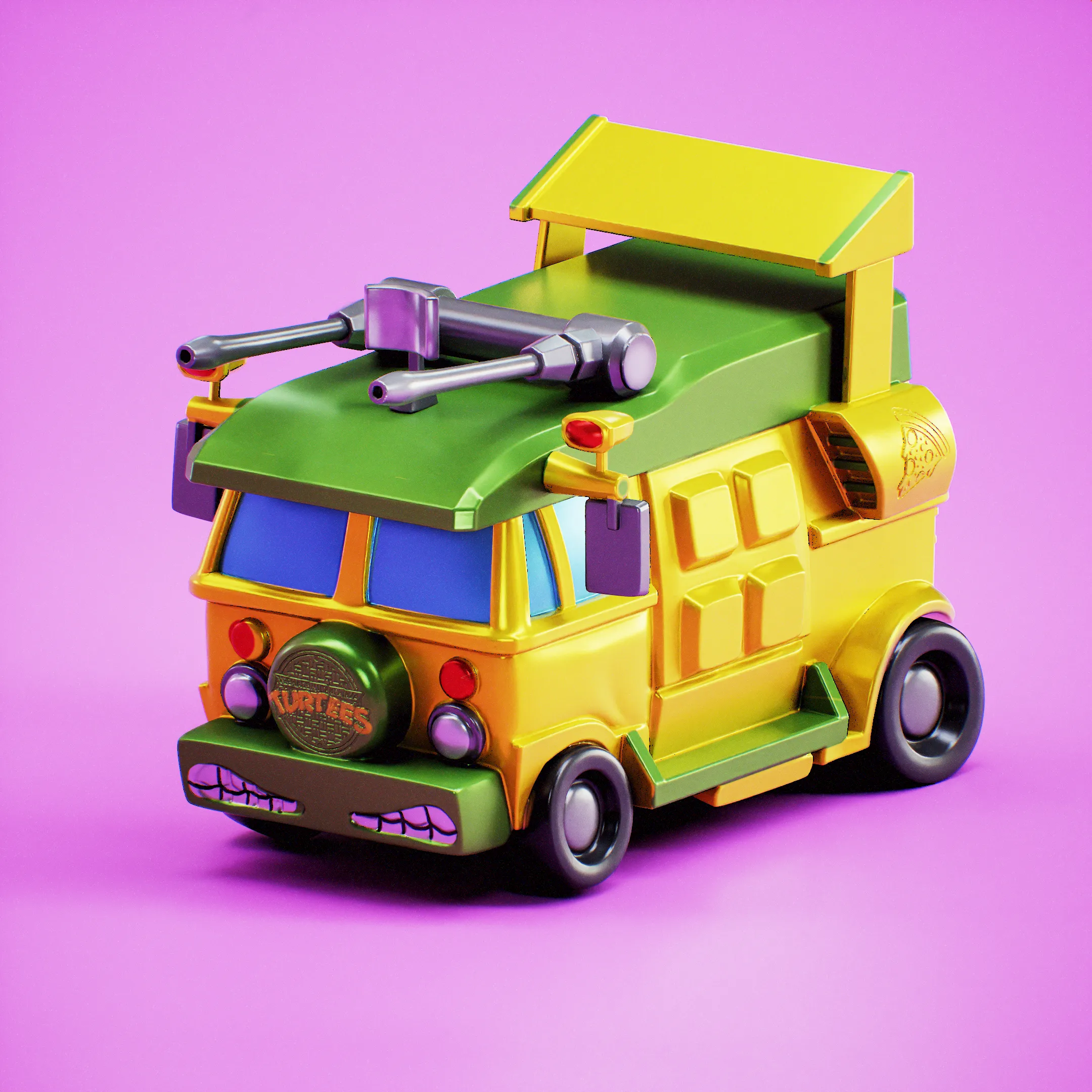 Vehicles & Machinery STL Download - Teenage Mutant Ninja Turtles ...
