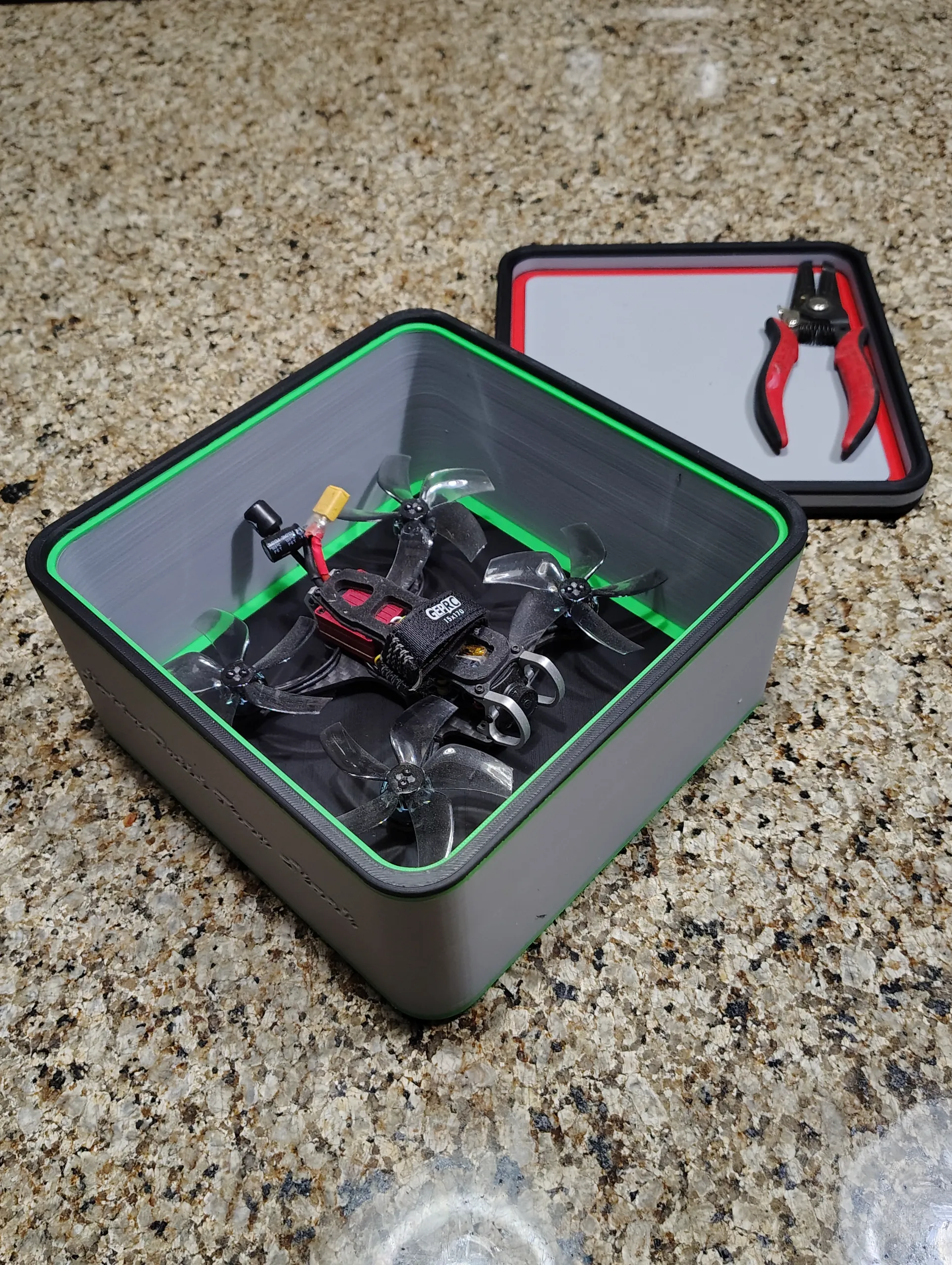 3D Printer Files | 3MF File | Hobby Build Tray Stack - Project Box | Creality Cloud