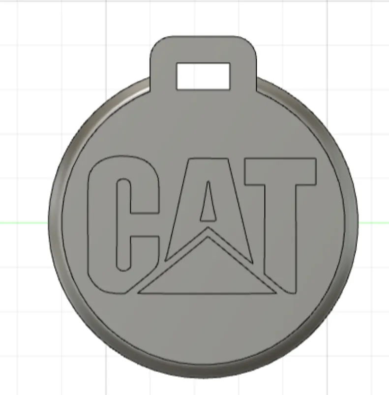 3D Printer Files | 3MF File | Pendentif porte clé Caterpillar ...