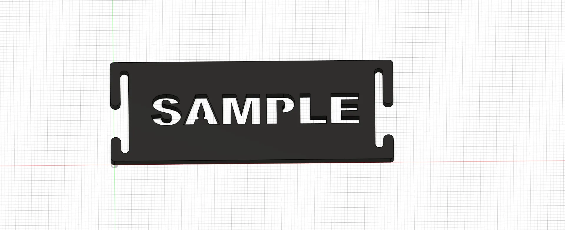 3D Printer Files | 3MF File | Molle Name Tag | Creality Cloud