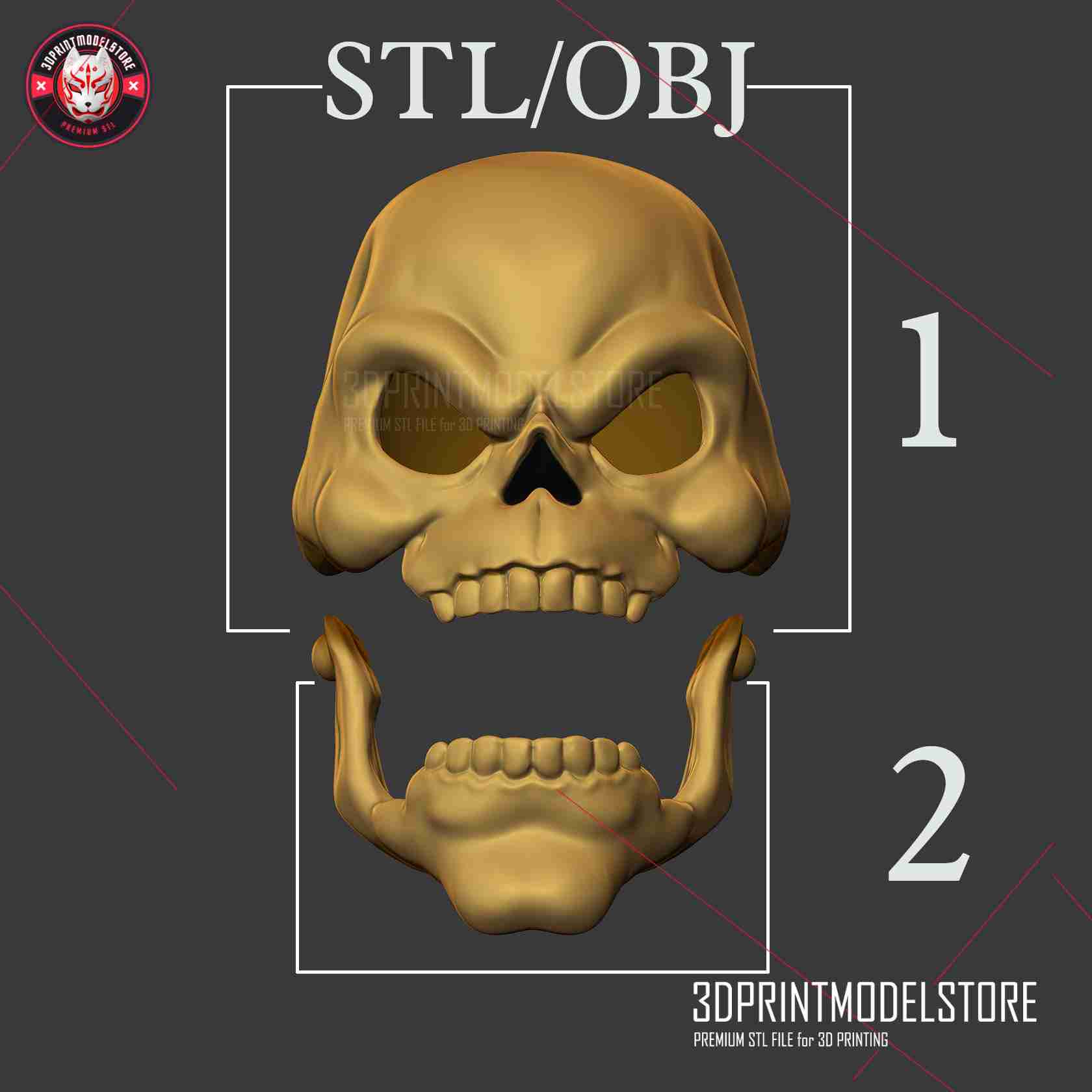 Skeletor Mask