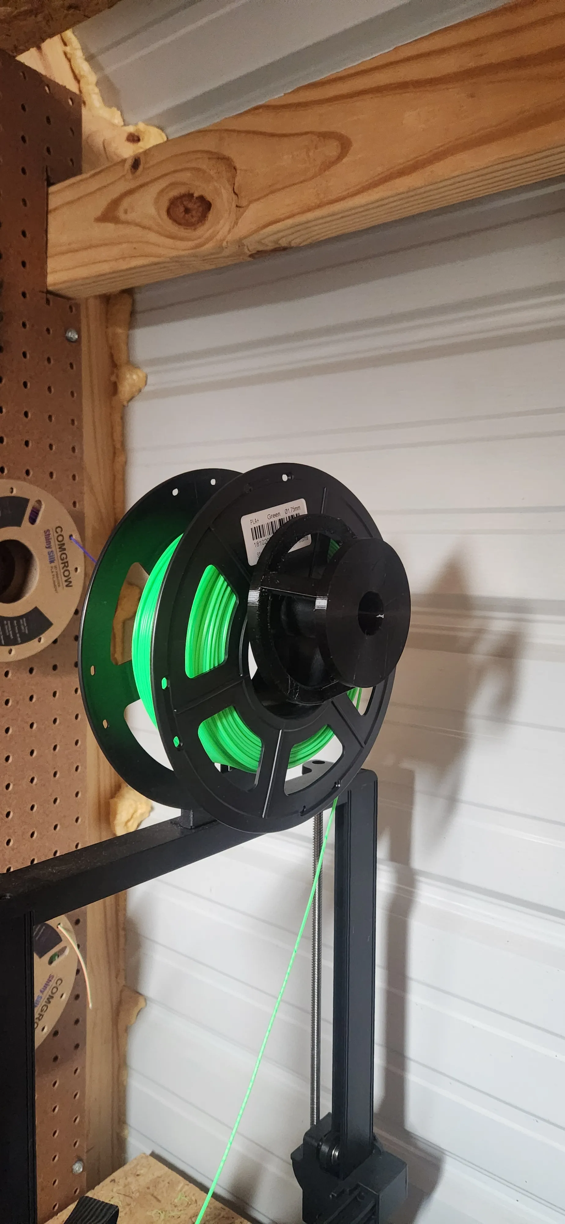 3D Printer PartsSTL 다운로드 -QUICK CHANGE FILAMENT SPOIL RETAINER - BigBen#1