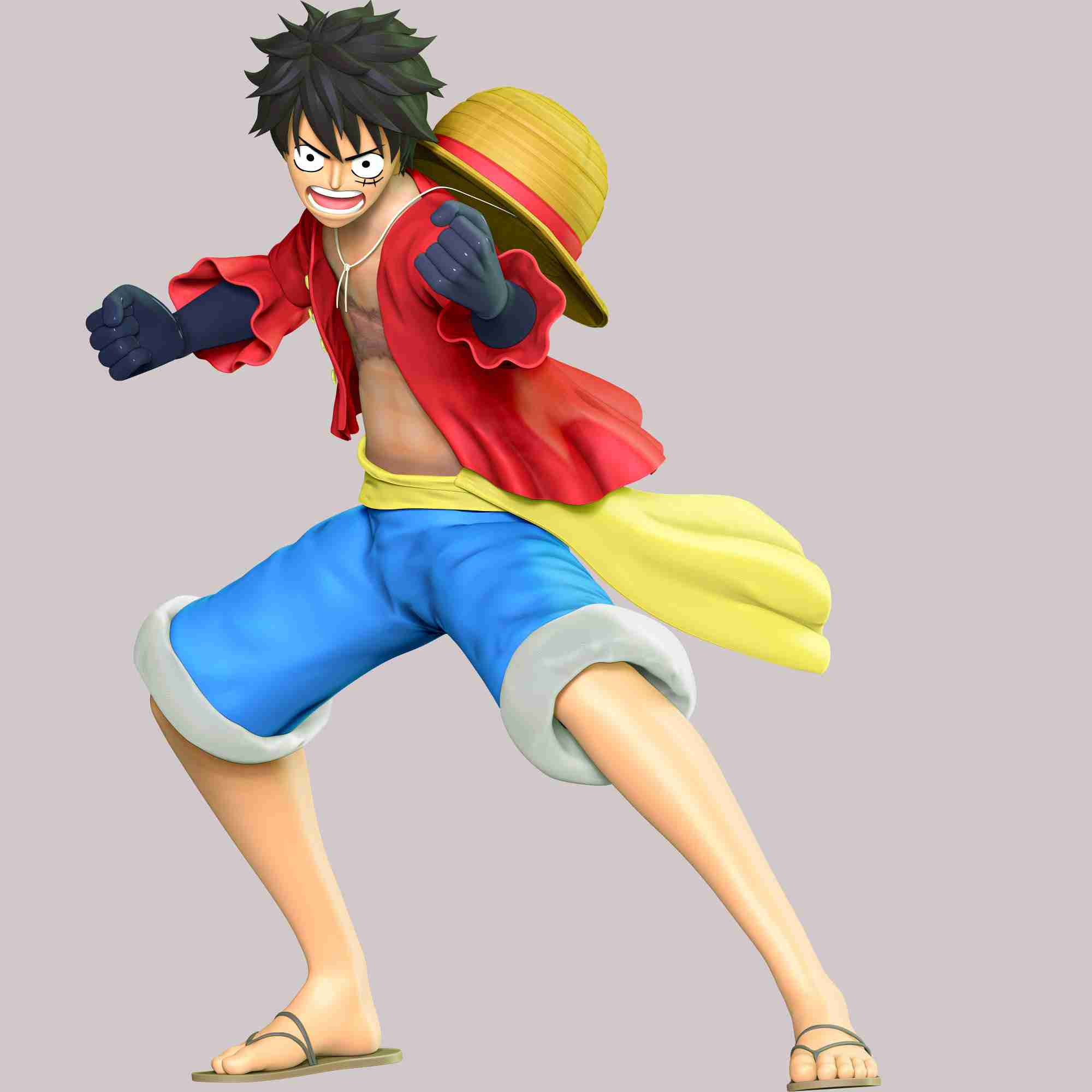 One Piece - Luffy | 3D models download | Creality Cloud