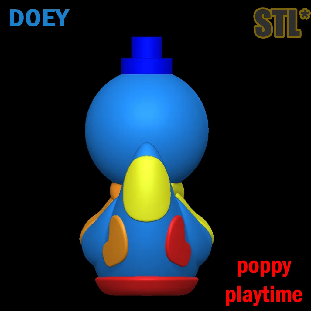Other STL Download - Doey Duck Poppy Playtime Chapter 4 Doey STL 3D ...