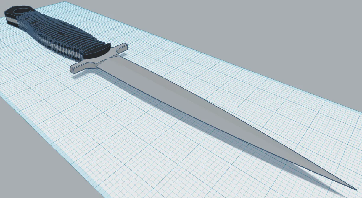 Free Miniature Games & Accessories STL Download - Dagger 17by Cyberbeast