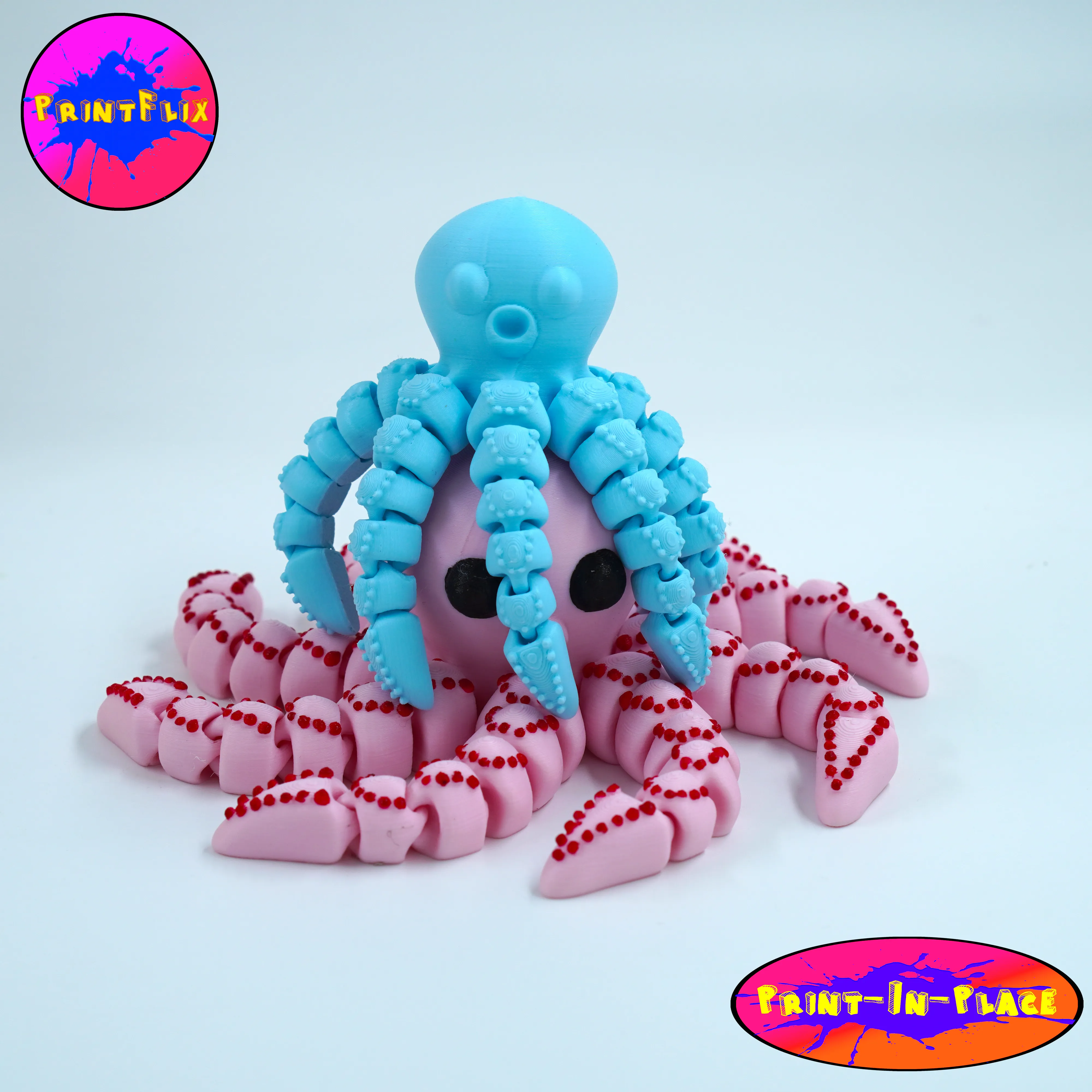 Other STL Download - Cute Flexi Octopusby PRINTFLIX