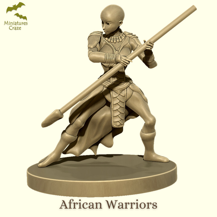 Tribal Warriors Set | 3D models download | Creality Cloud