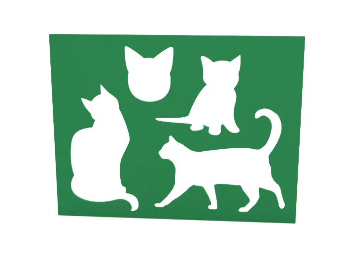 Free Digital Art STL Download - Stencilby adorable_paws