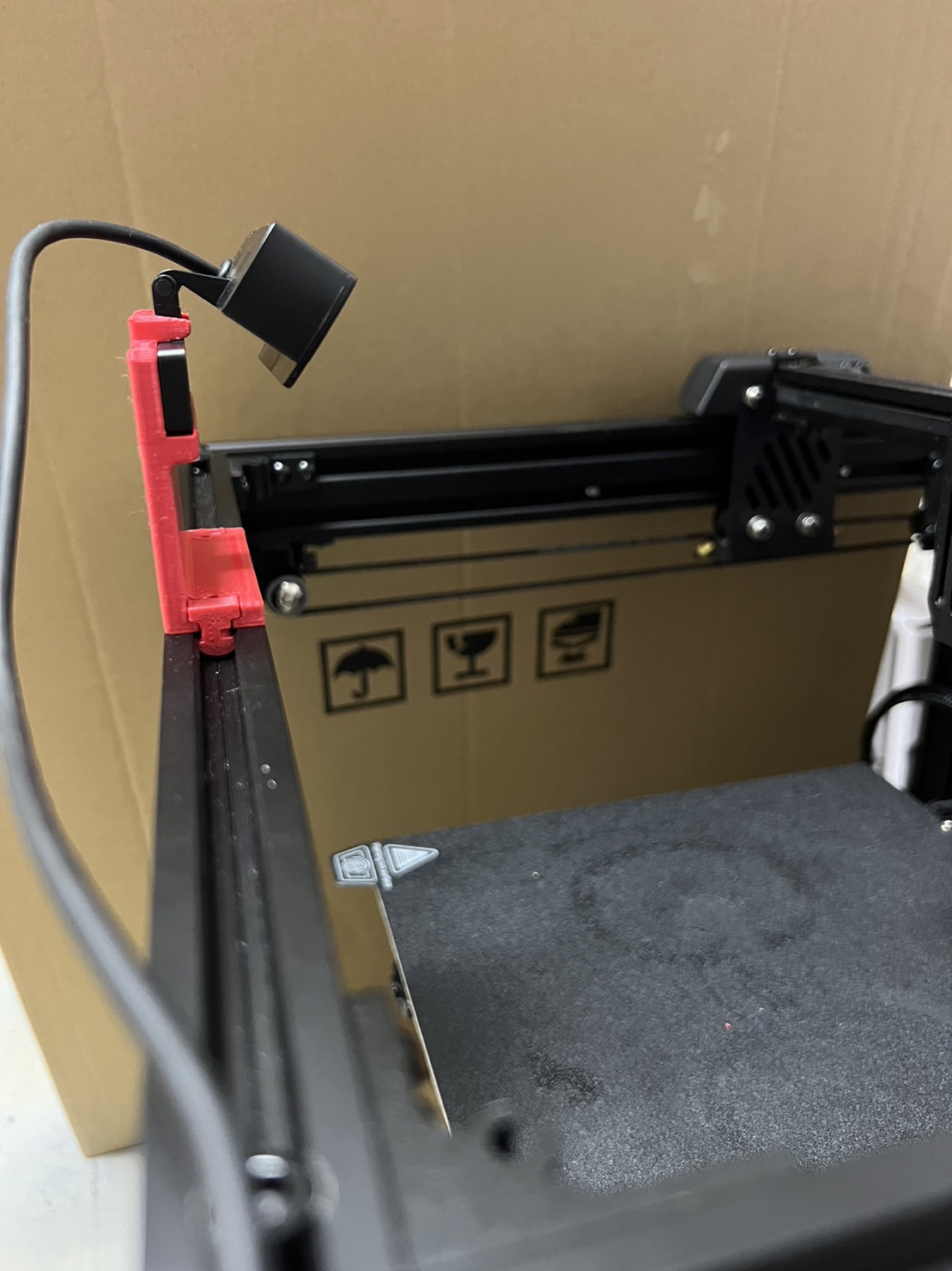 CrealityCameraHolderForEnder 5S1 (No Screw & Adhesive) Rev01 | 3D ...