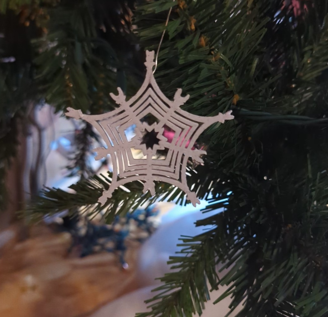 3D Printer Files | 3MF File | Snowflake Ornaments | Creality Cloud