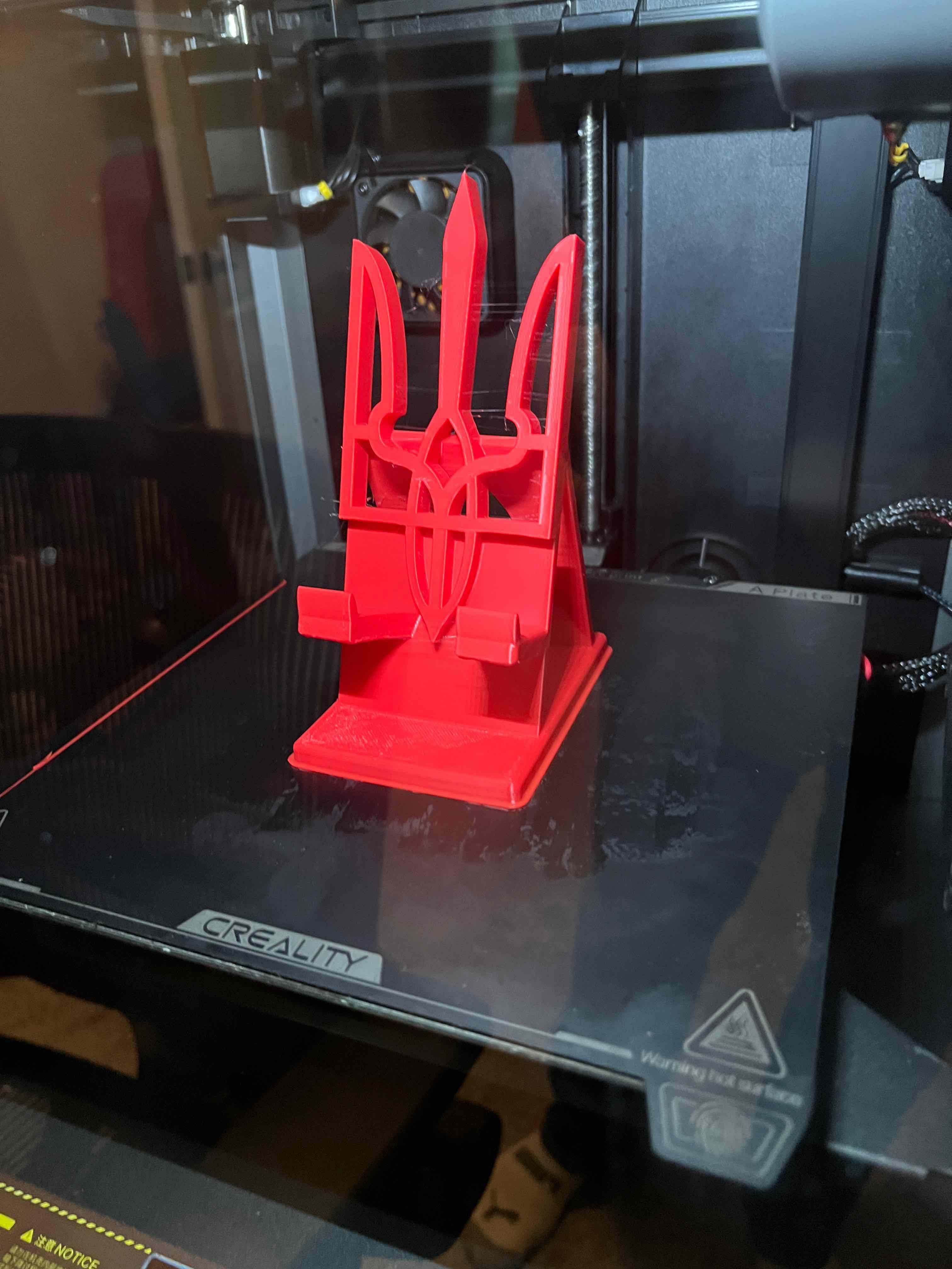 Ukrainian Trident Mobile Device Dock Charging Stand Platform | 3D ...