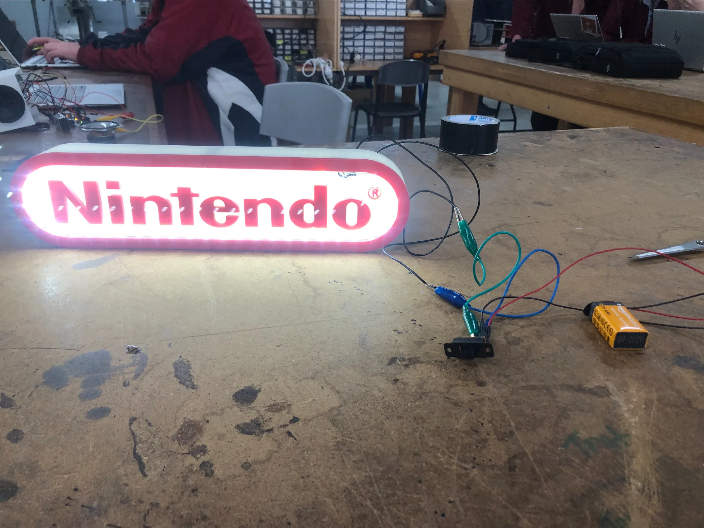 3D Printer Files | 3MF File | Nintendo Logo (LED Sign) | Creality Cloud
