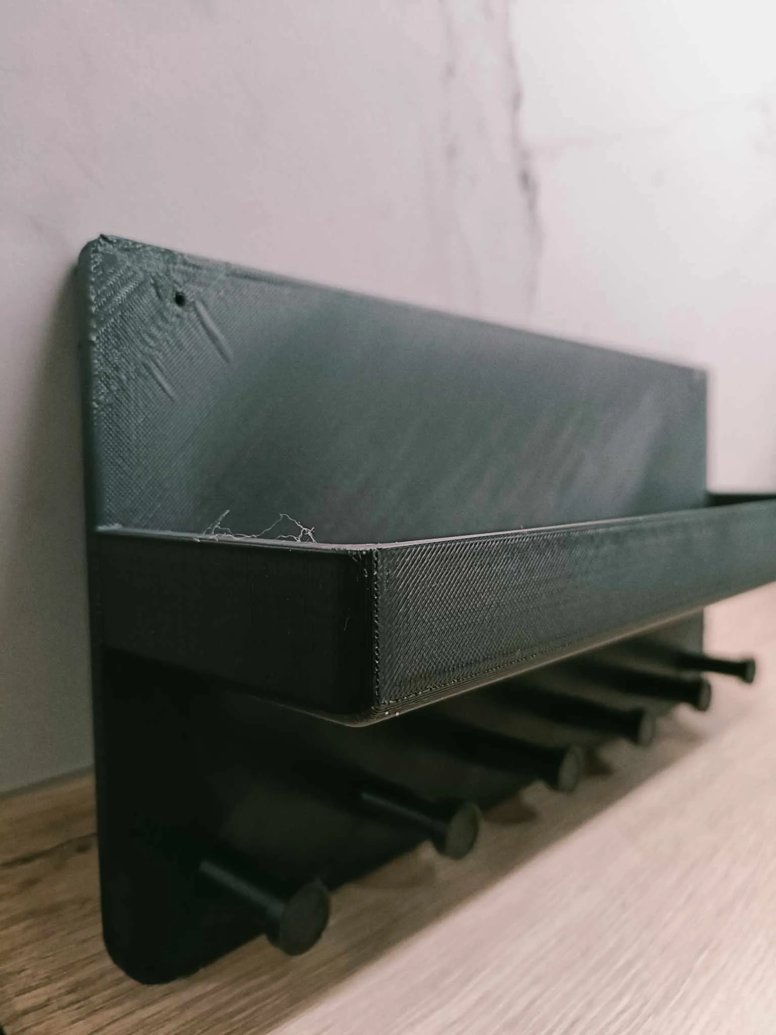 3D Printer Files | 3MF File | Wall key hanger (+shelf) | Creality Cloud