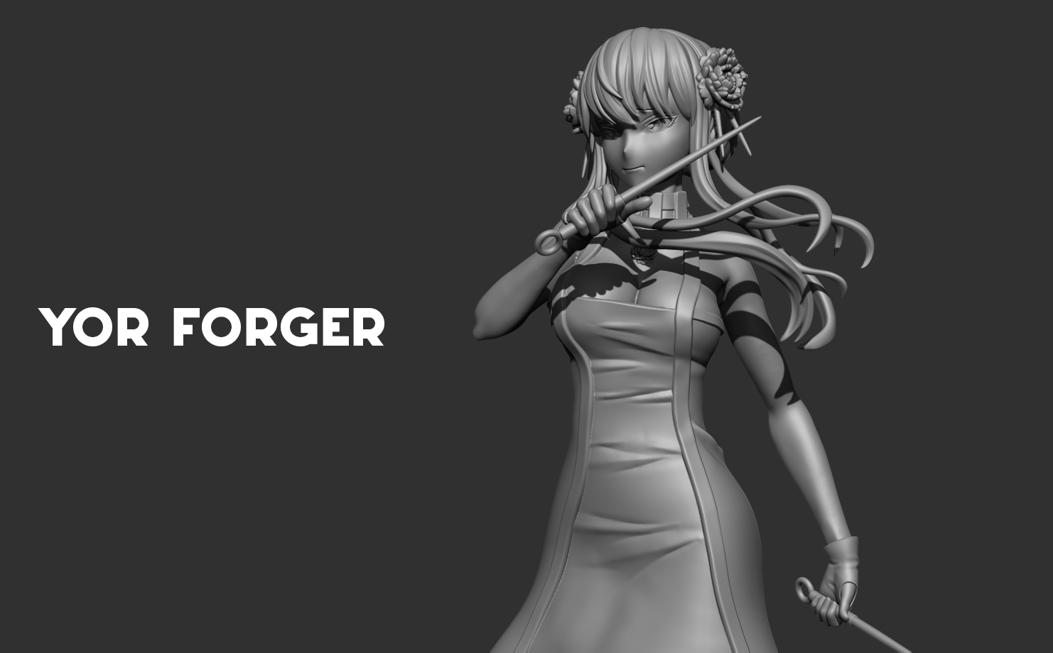Yor Forger - Spy x family 3D print model | 3D models download ...