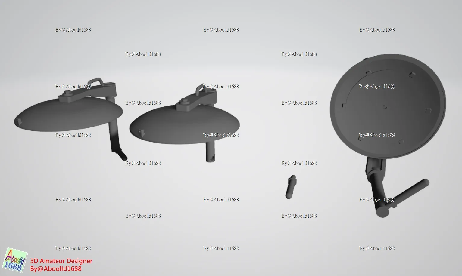 Vehicles & Machinery STL Download - Tiger tank late hatches for ...