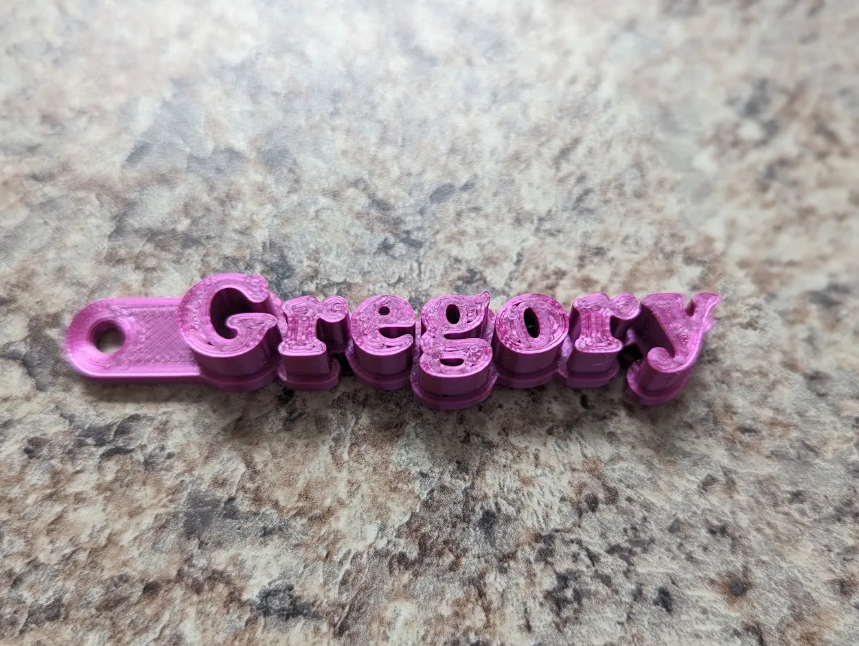 Gregory Keychain | 3D models download | Creality Cloud