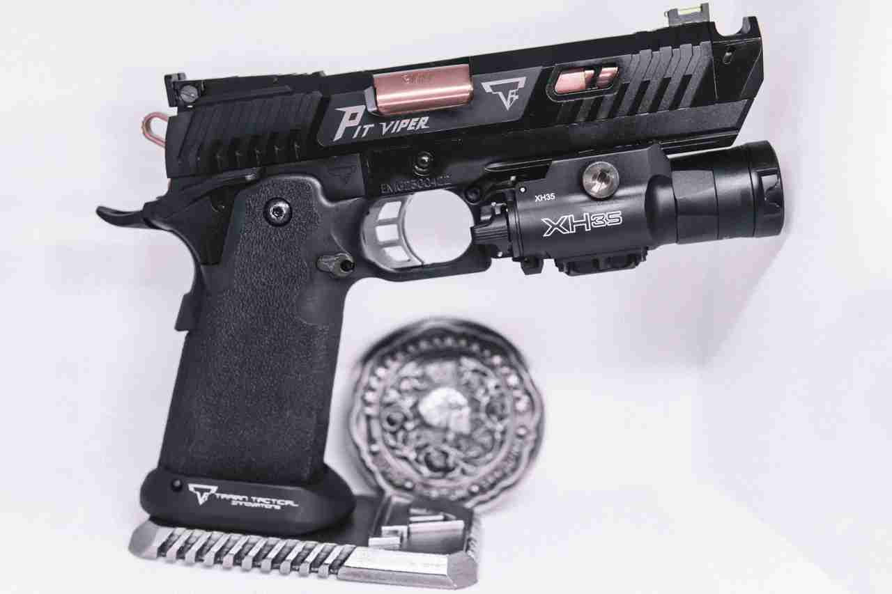 EMG x TTI JW4 Pit Viper Stand | 3D models download | Creality Cloud