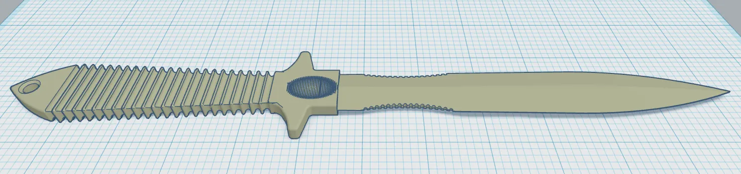 Free Miniature Games & Accessories STL Download - FS Knife 22by Cyberbeast