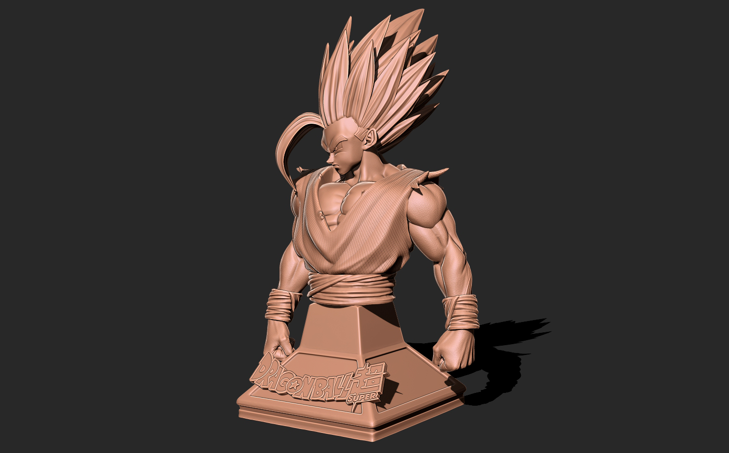 Gohan - Dragon ball super 3D print model | 3D models download ...