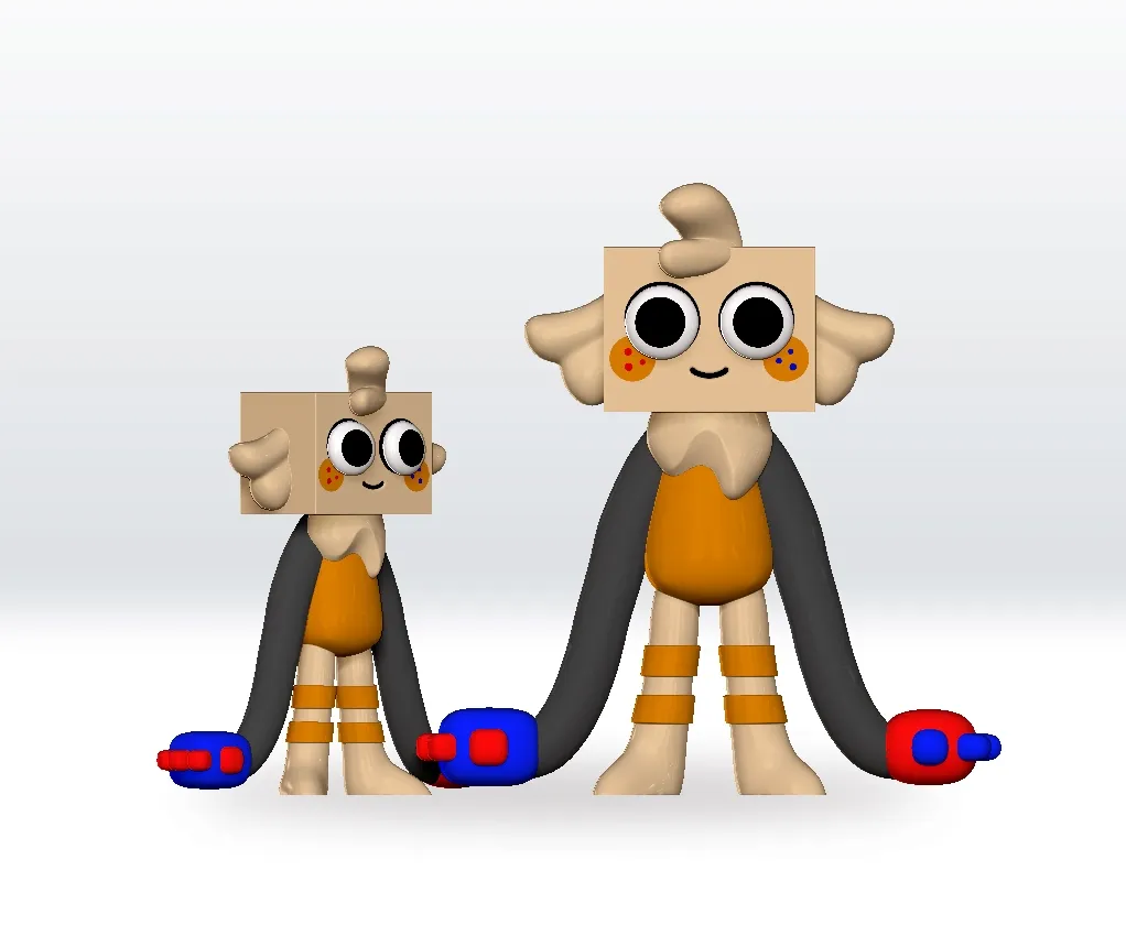 Characters & Creatures STL Download - Dandy's World Goob STL 3D Model ...
