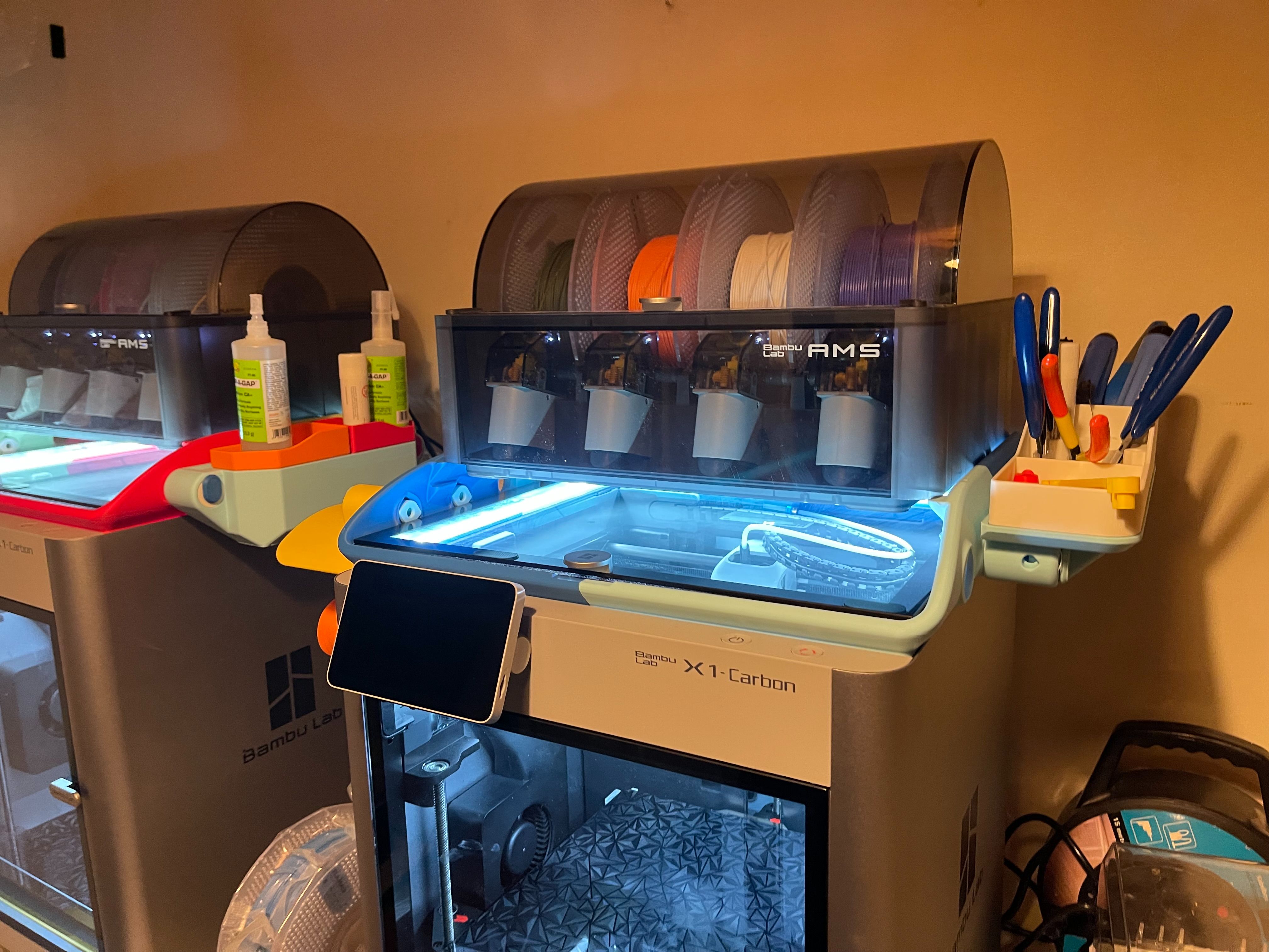 Slim modulair desktop AMS riser Bambu Lab | 3D models download ...