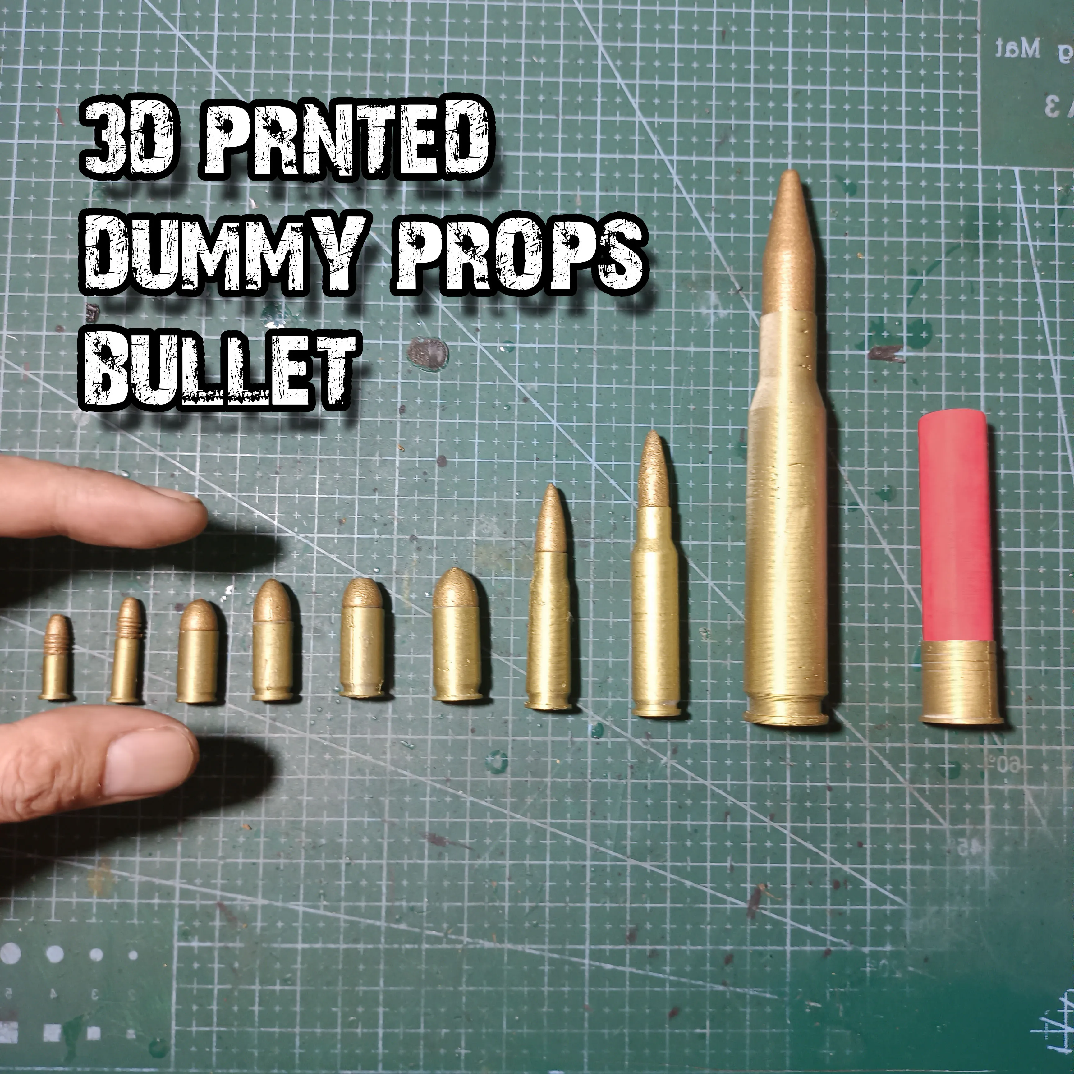 Other STL Download - Dummy bullets packby xhobby1