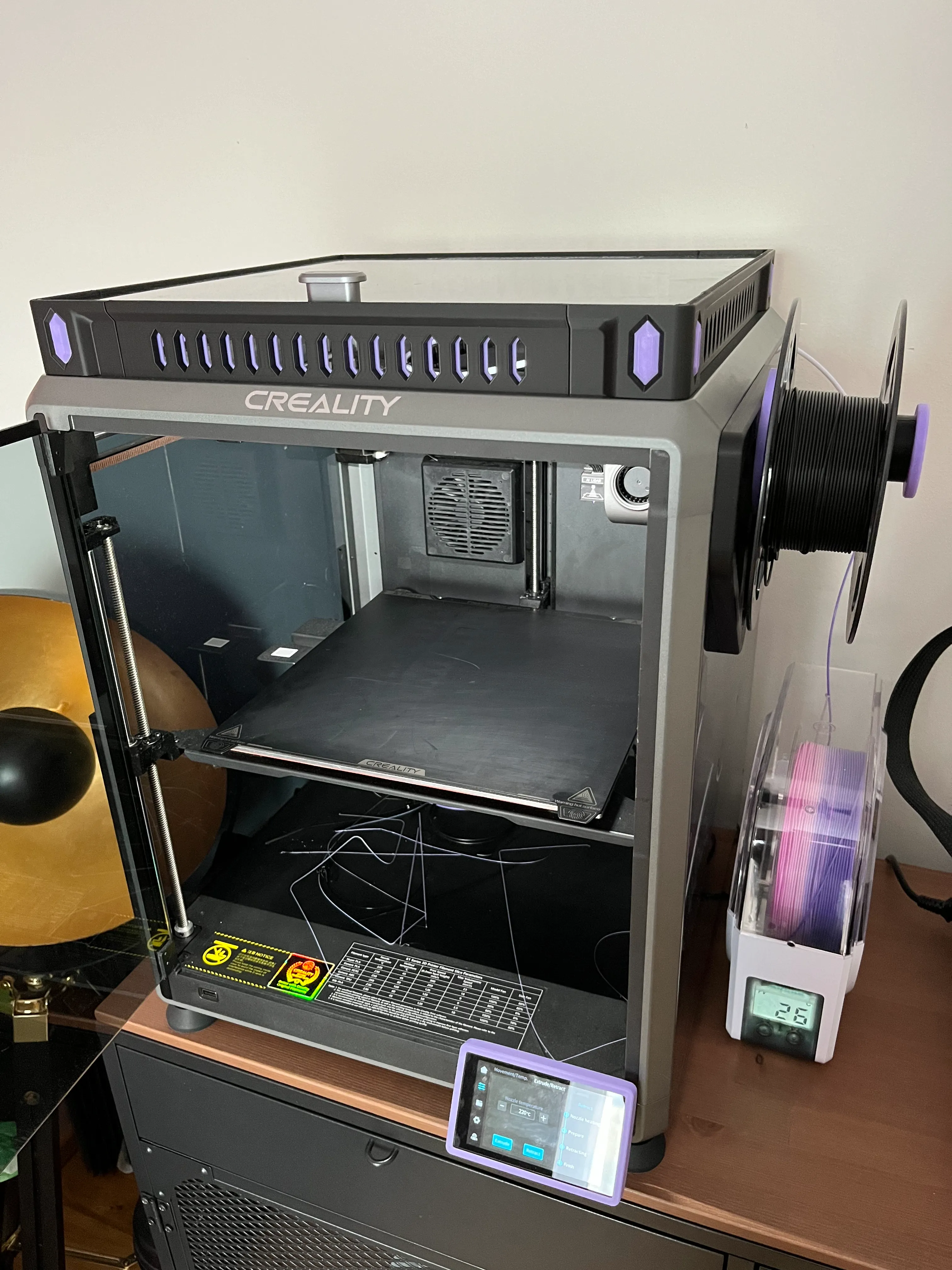 K1 max riser, spool holder, lcd frame | 3D models download | Creality Cloud