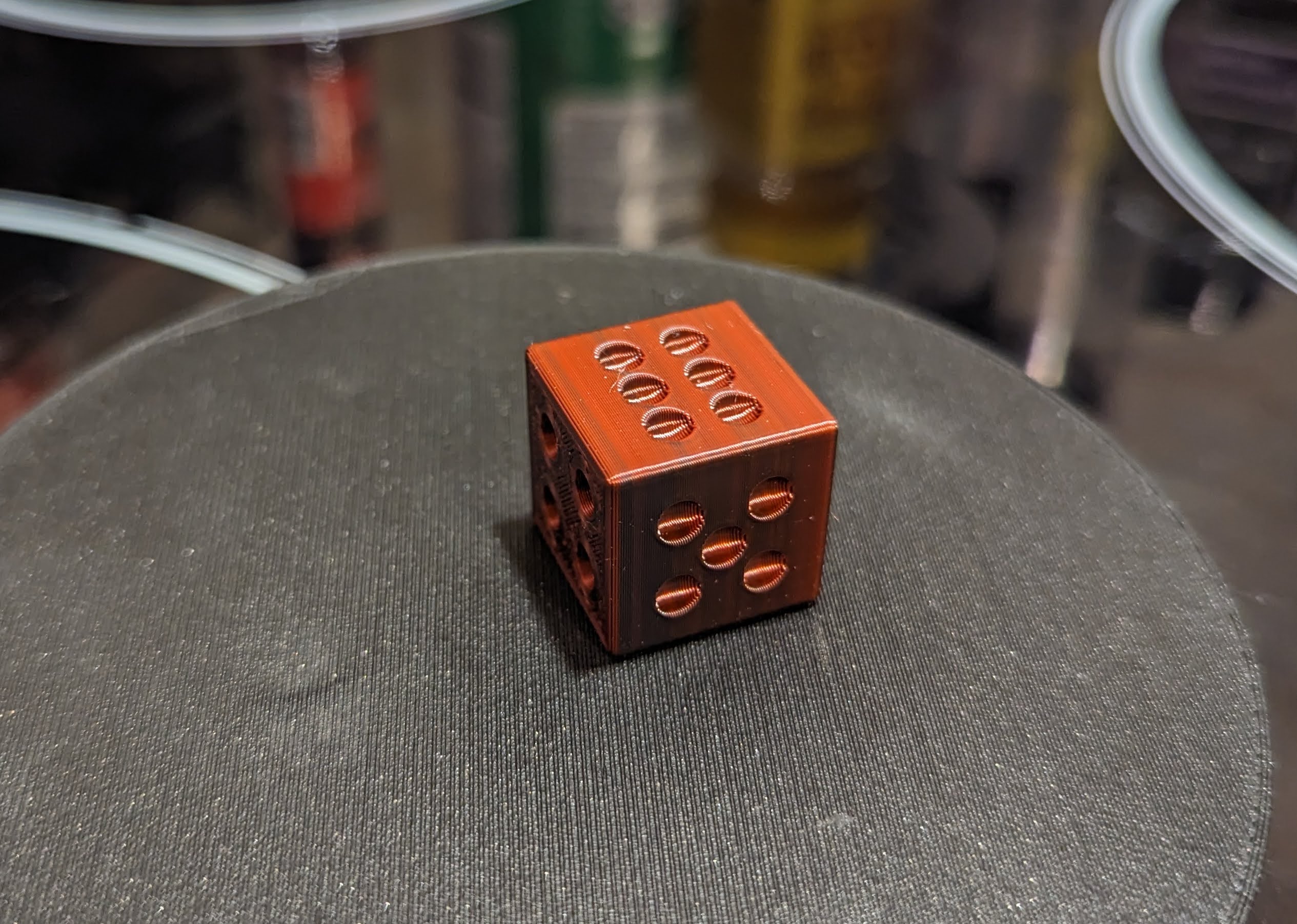 Hello, here is my print of Dice by Riive. This printed super fast and ...