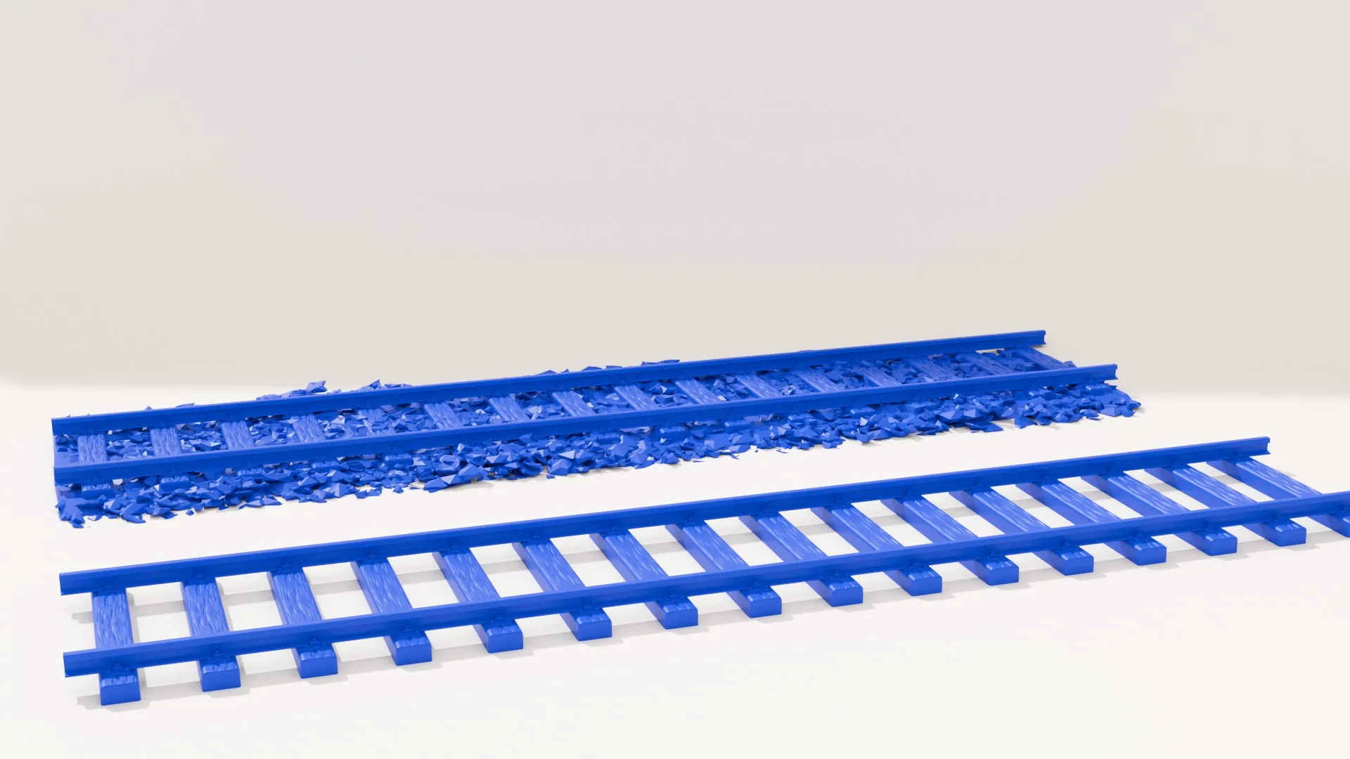 Miniature Games & Accessories STL Download - Railway trackby arti4077